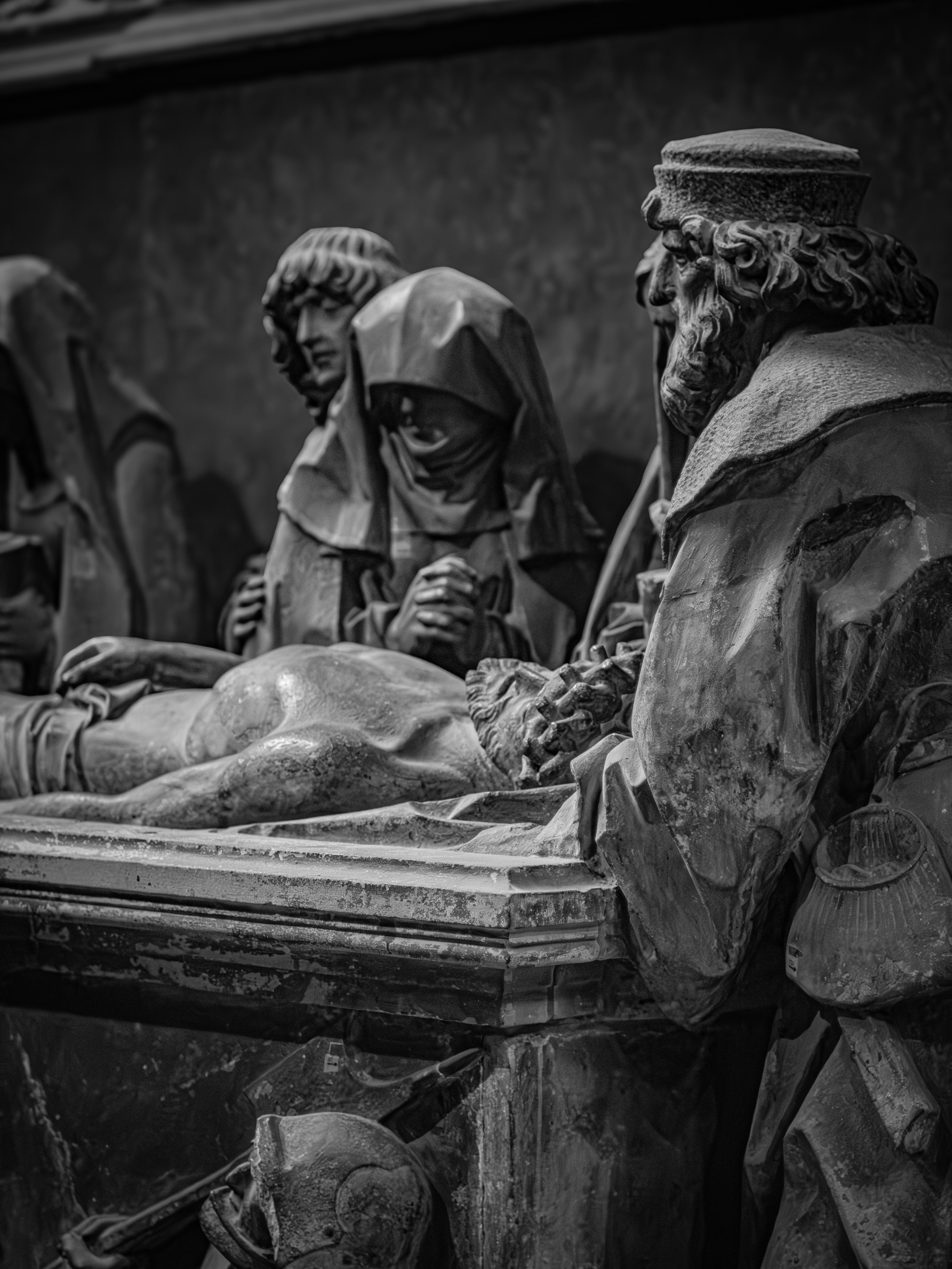 Silent Reverence in Stone