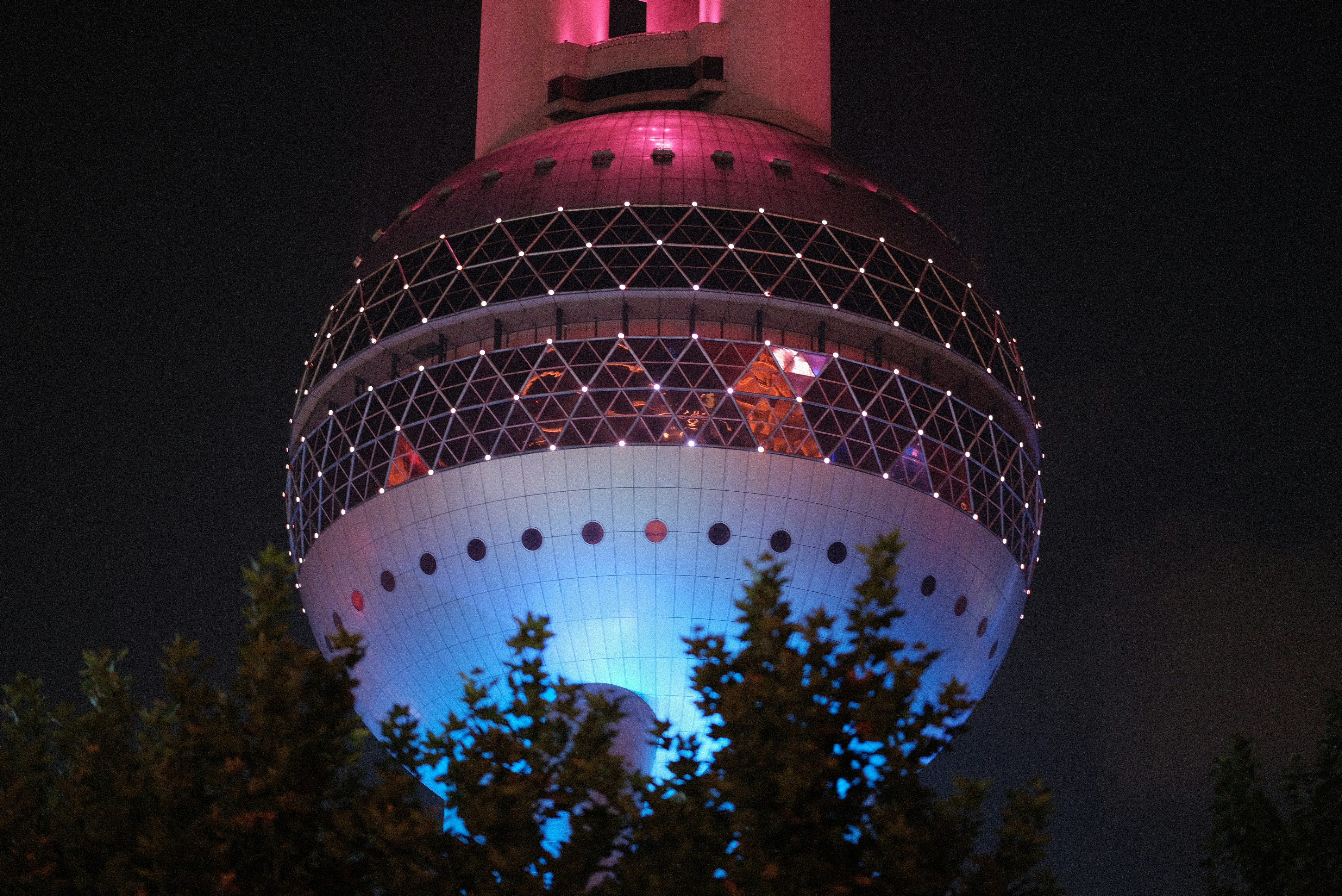 Illuminated Sphere: A Nighttime Beacon
