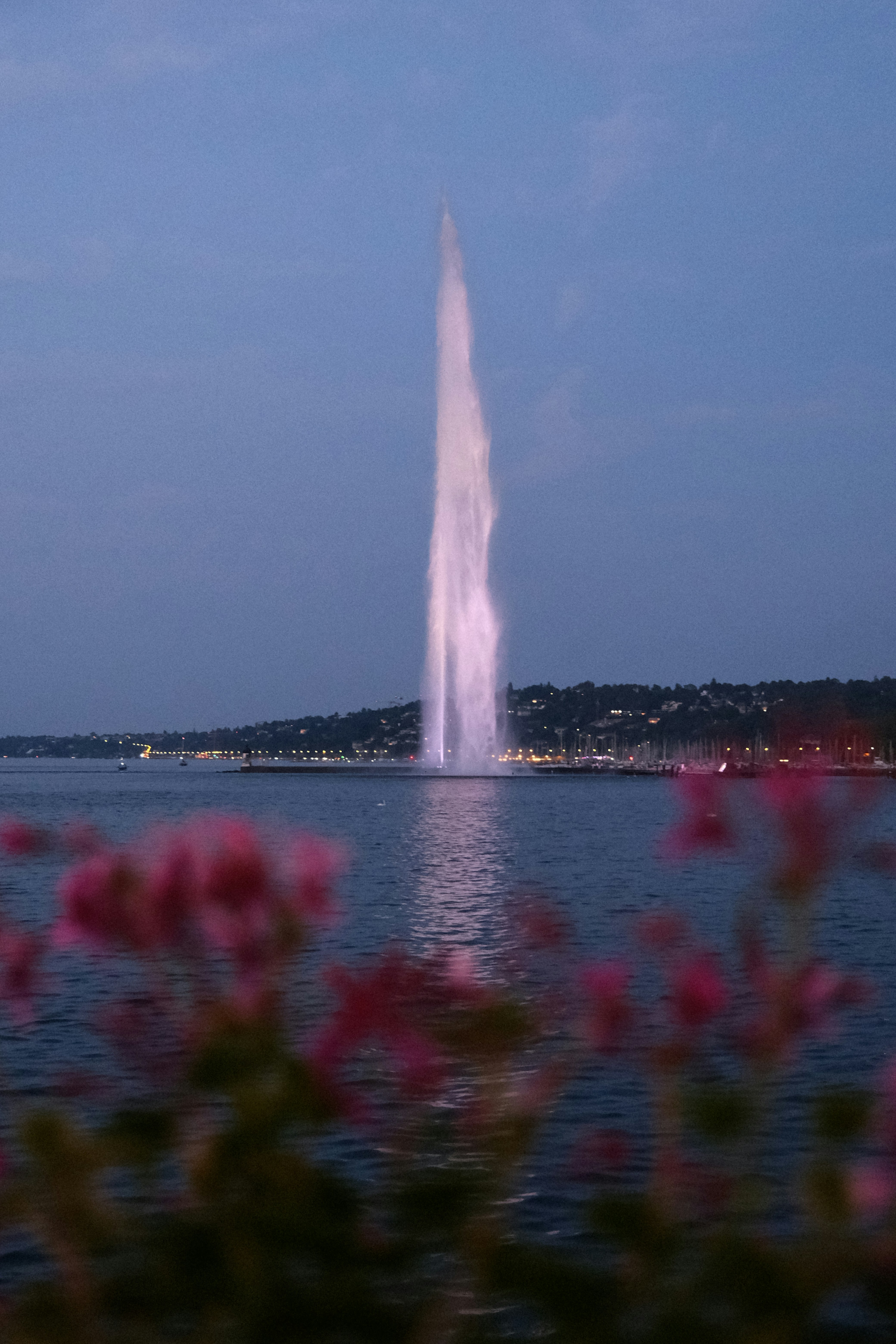 A large water fountain spewing water into the air photo – Free Geneva ...