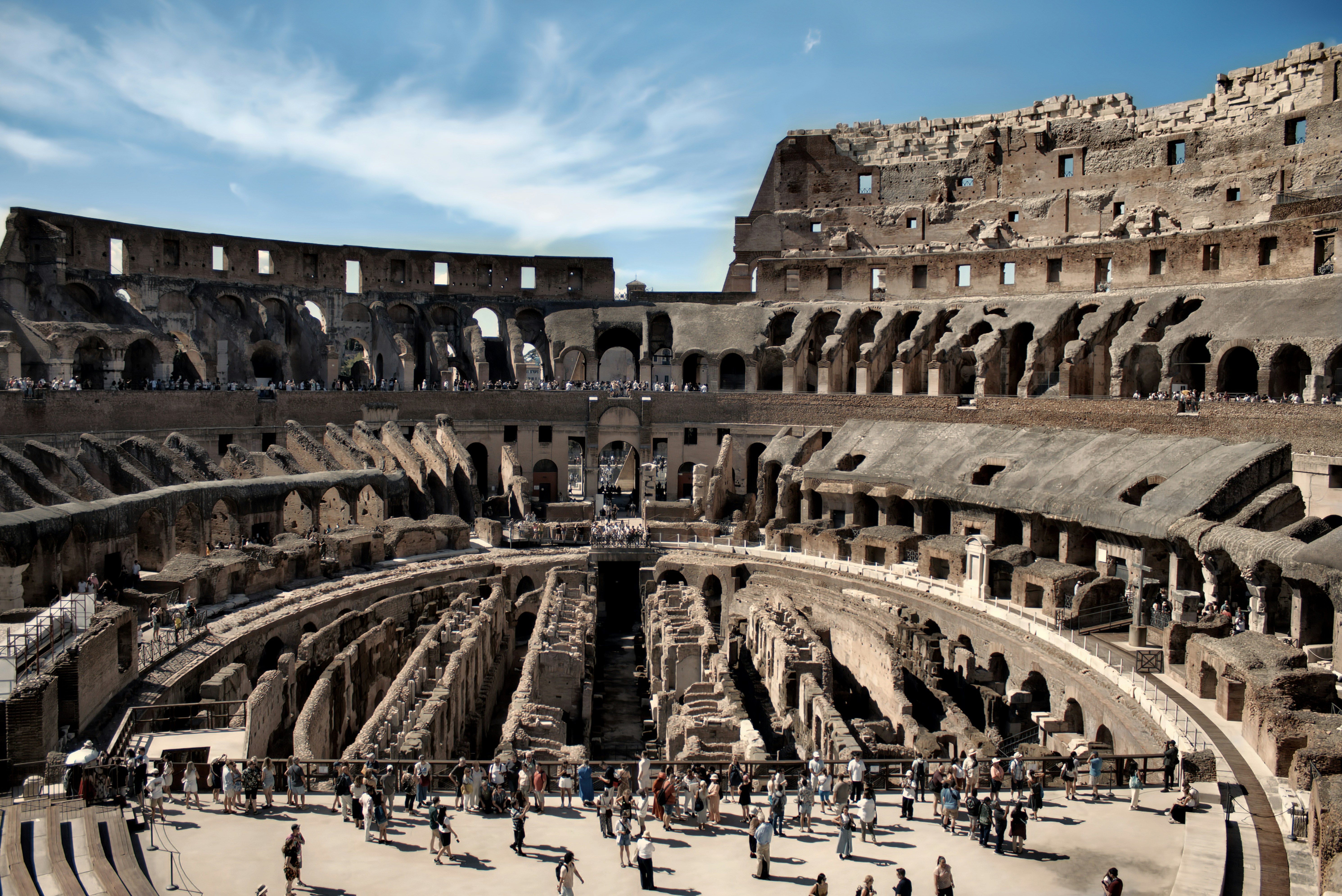 Echoes of Ancient Spectacles: The Colosseum's Grandeur