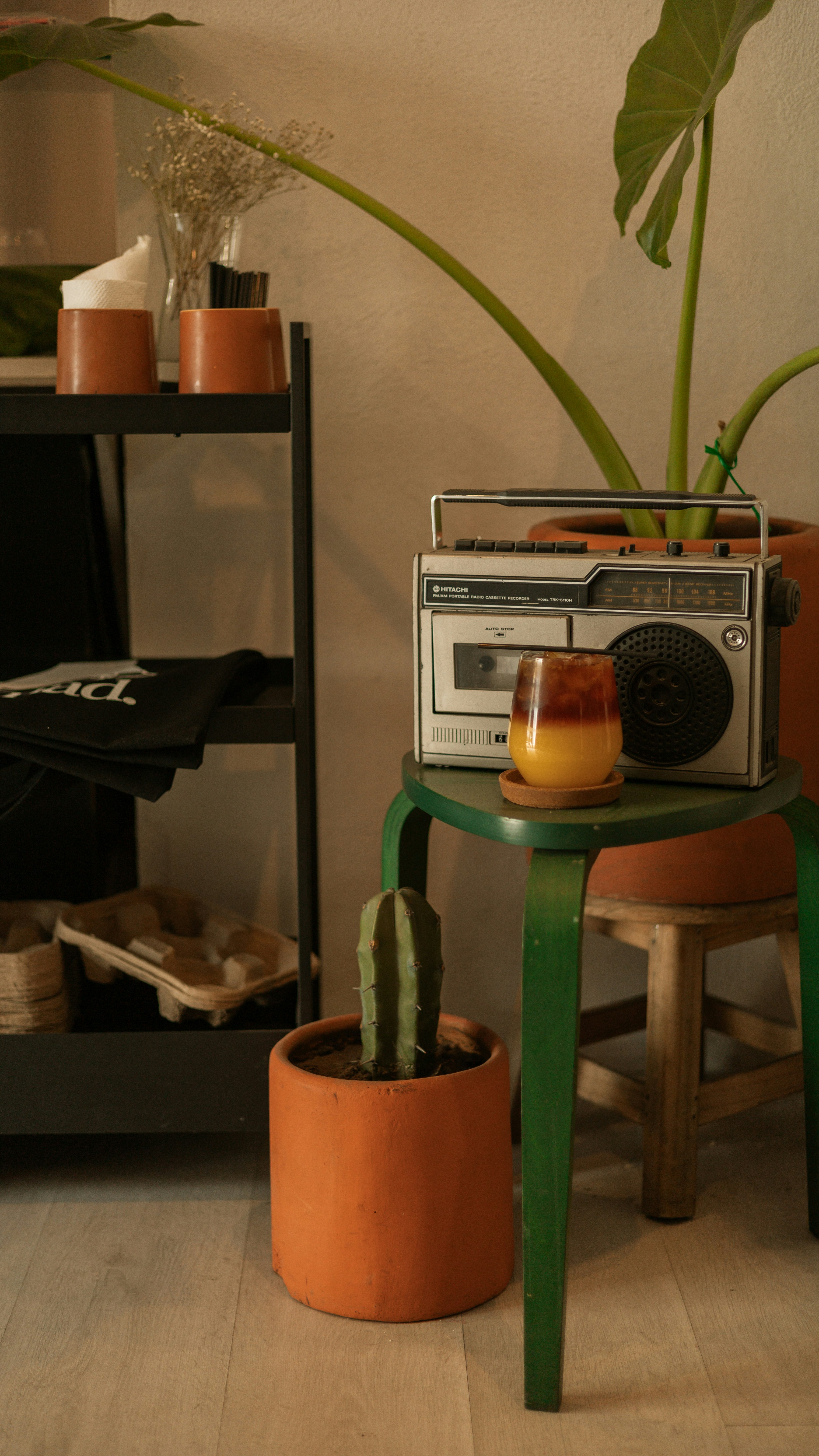 Retro Grooves in a Quiet Corner