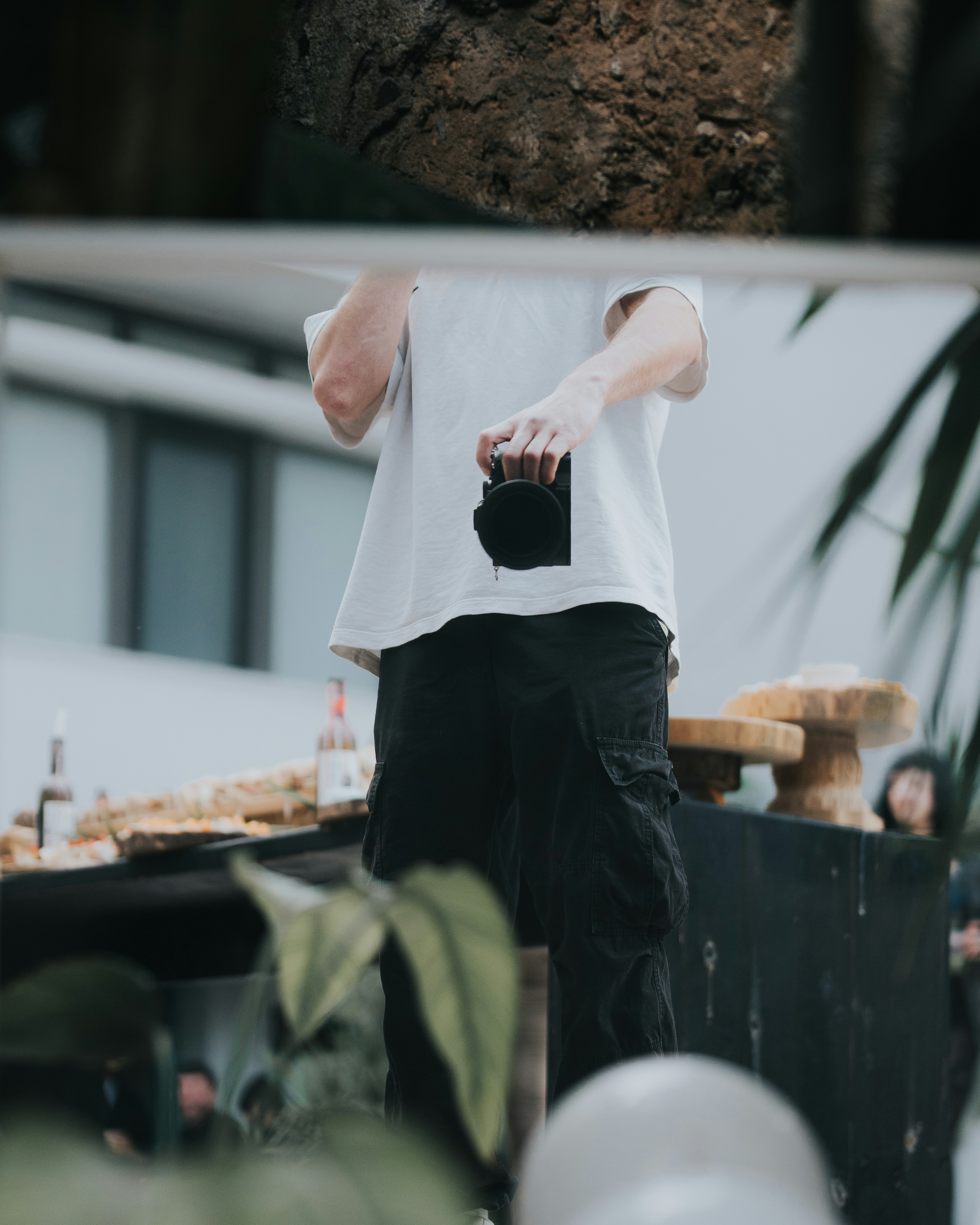 Behind the Shot: A Photographer Prep at an Outdoor Buffet
