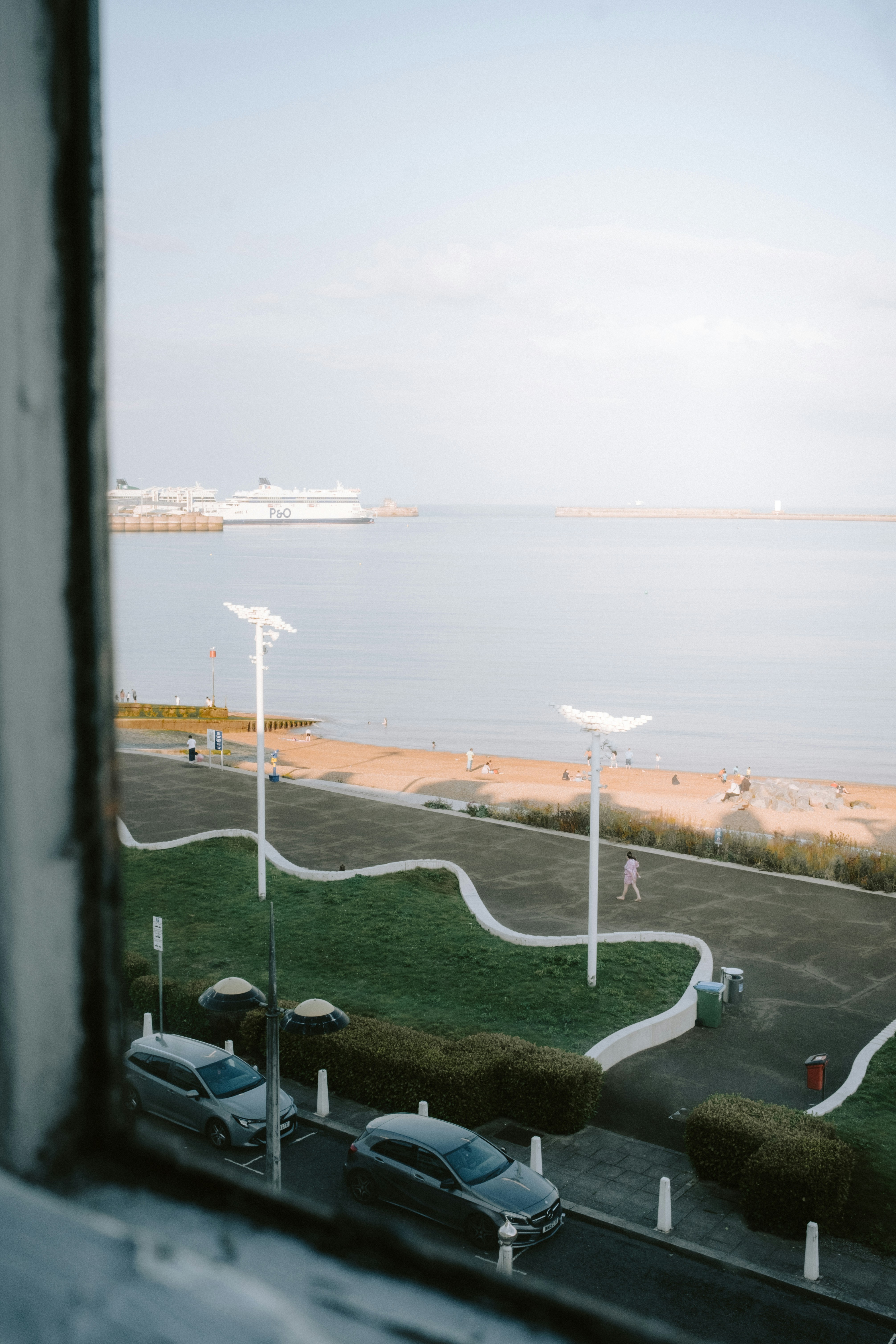 Harbor Calm: A Quiet Sea View From the Window