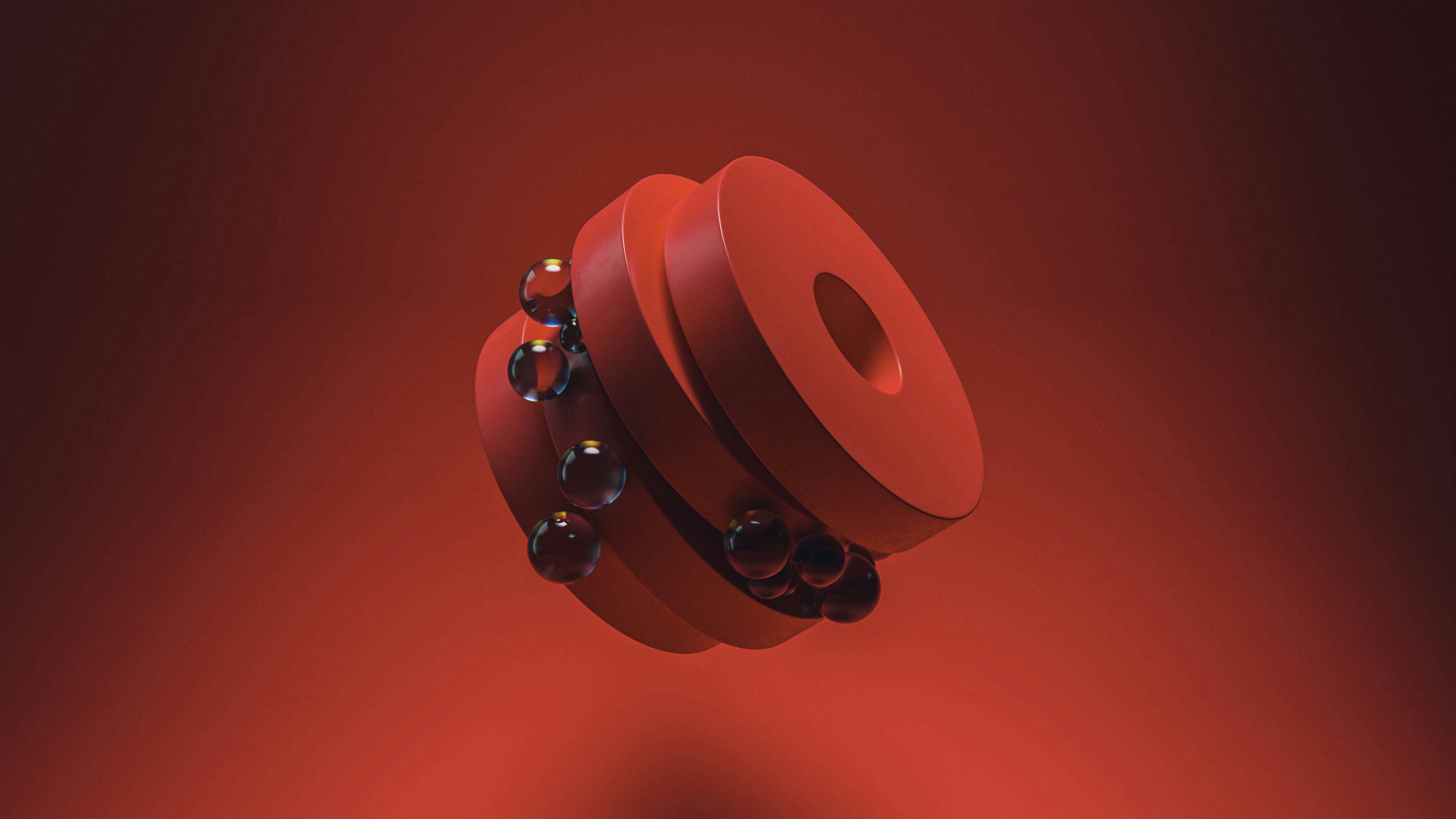 A red object is flying through the air photo – Free Digital image Image ...