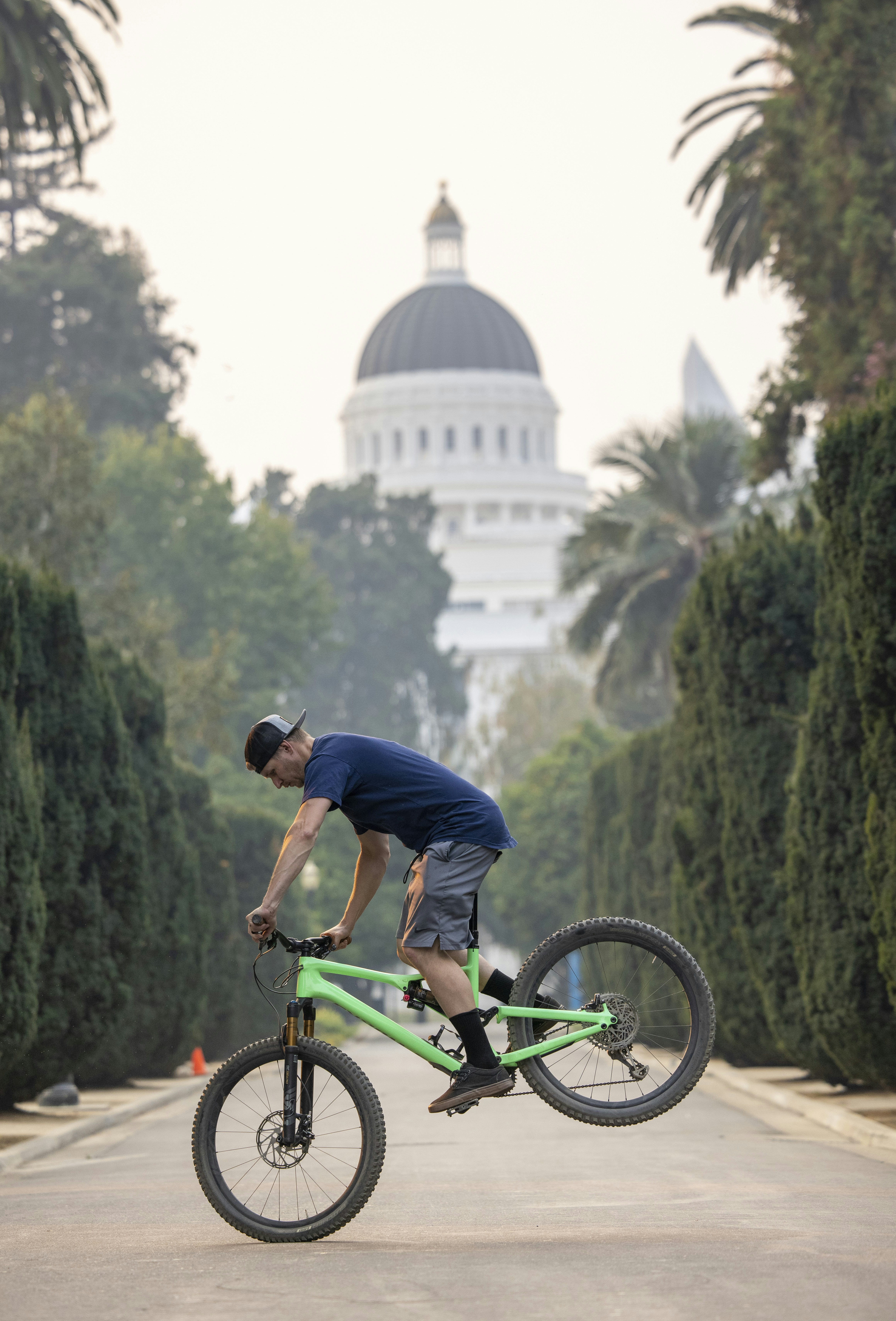 Green Rider in Mid-Jireh Standoff, San Francisco’s Hidden Dome