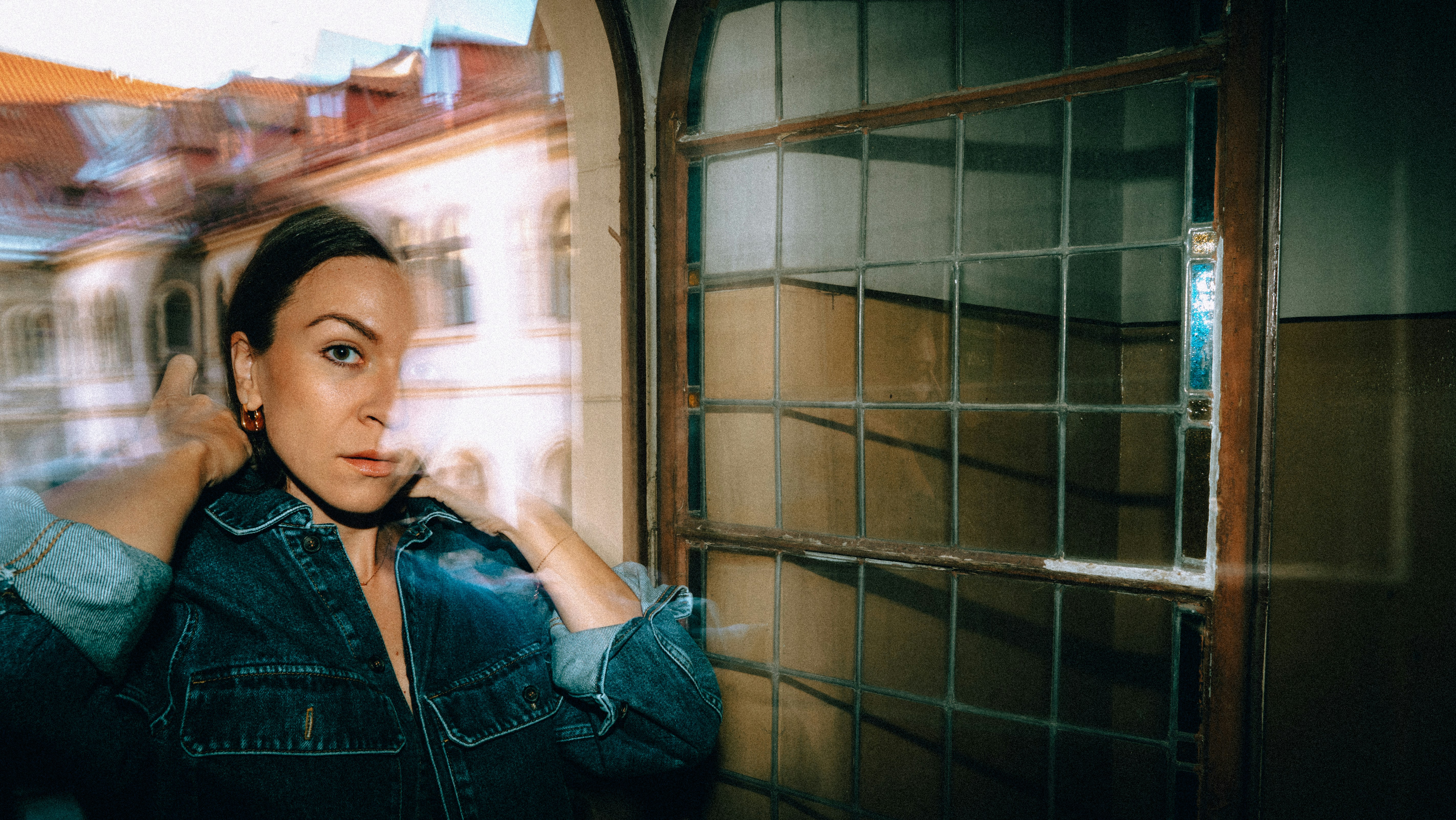 Denim Quiet: A Portrait in Transit