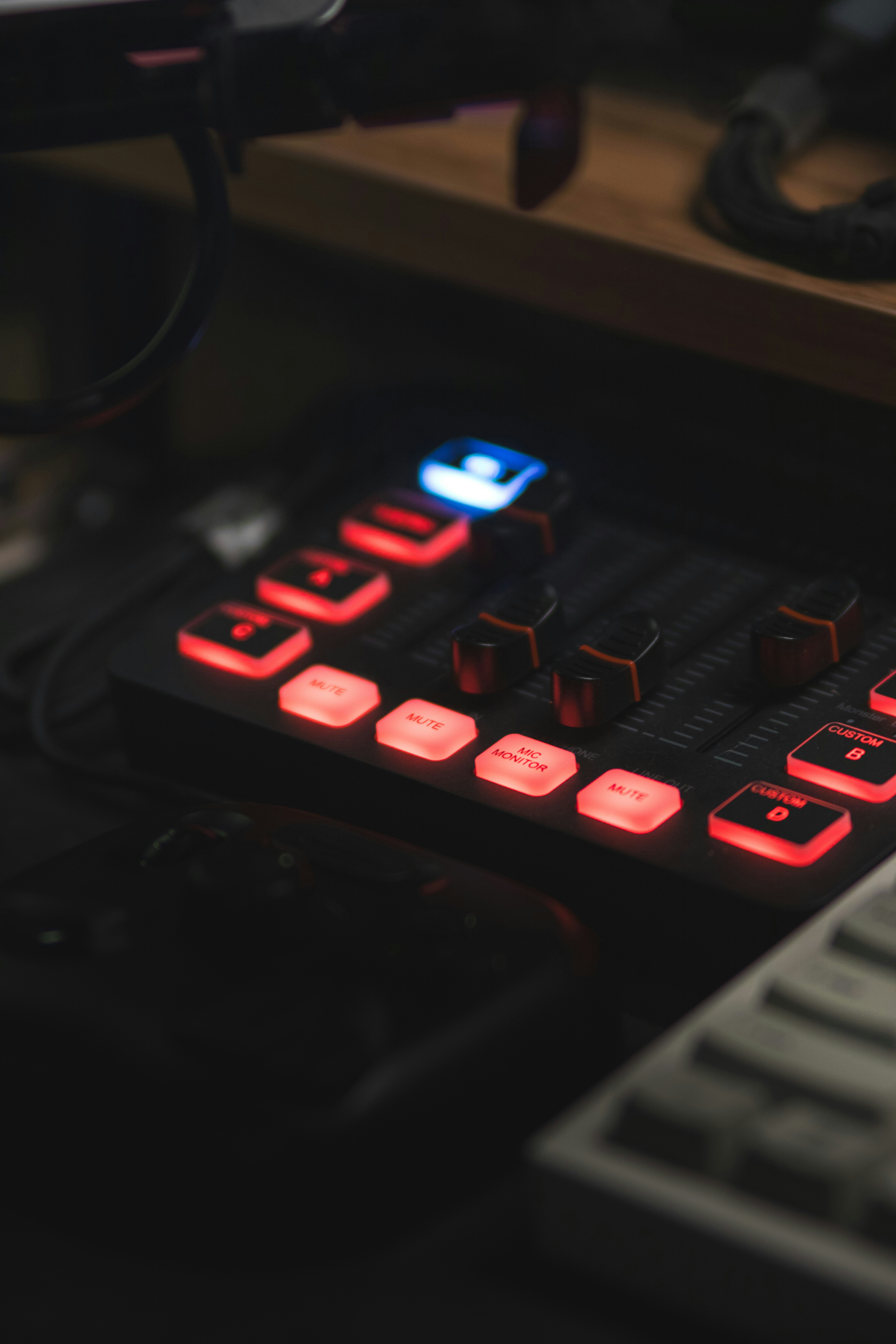 A close up of a control panel with buttons photo – Free Computer ...