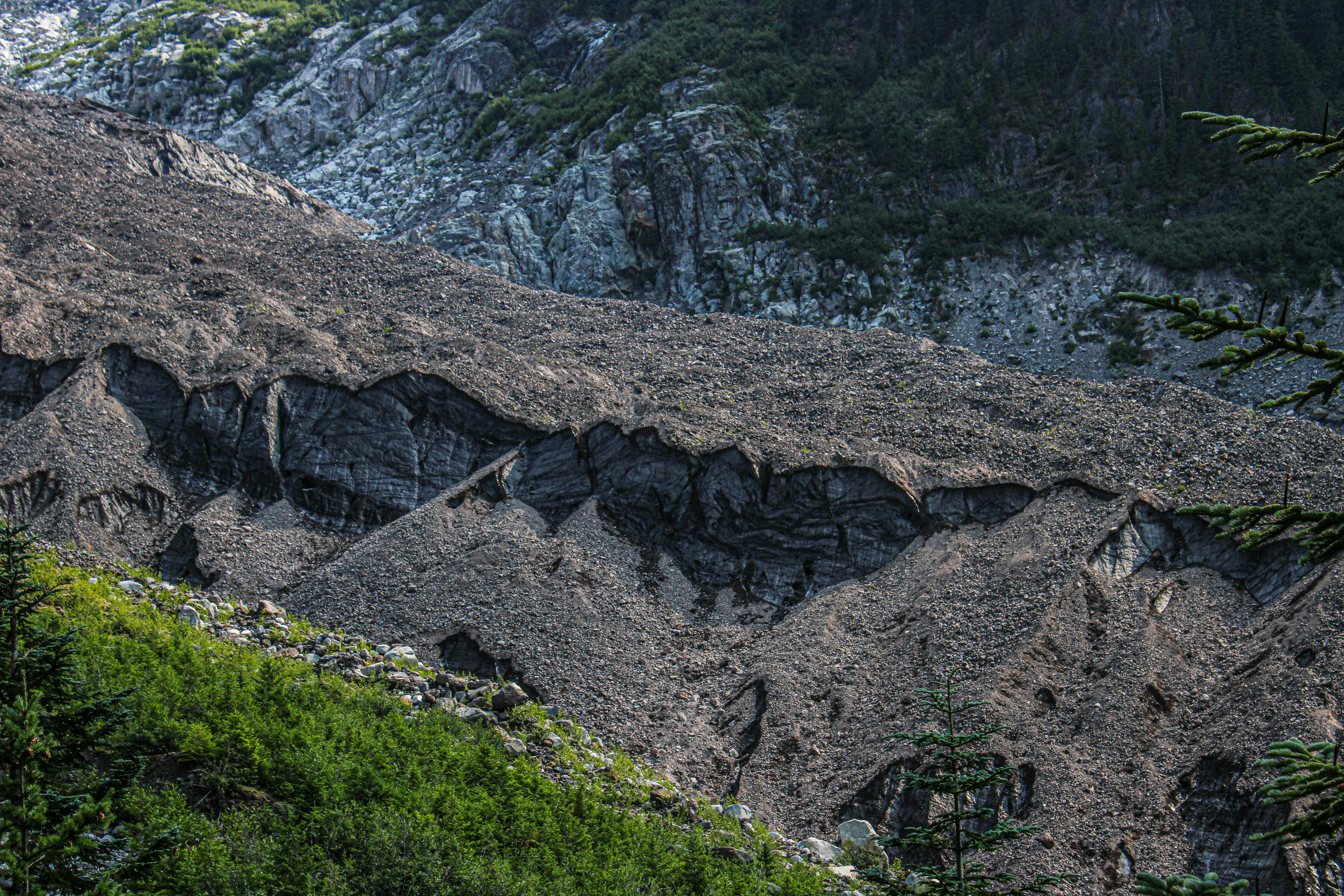 Ridge of Ruin and Resilience: A Quarry's Quiet Edge
