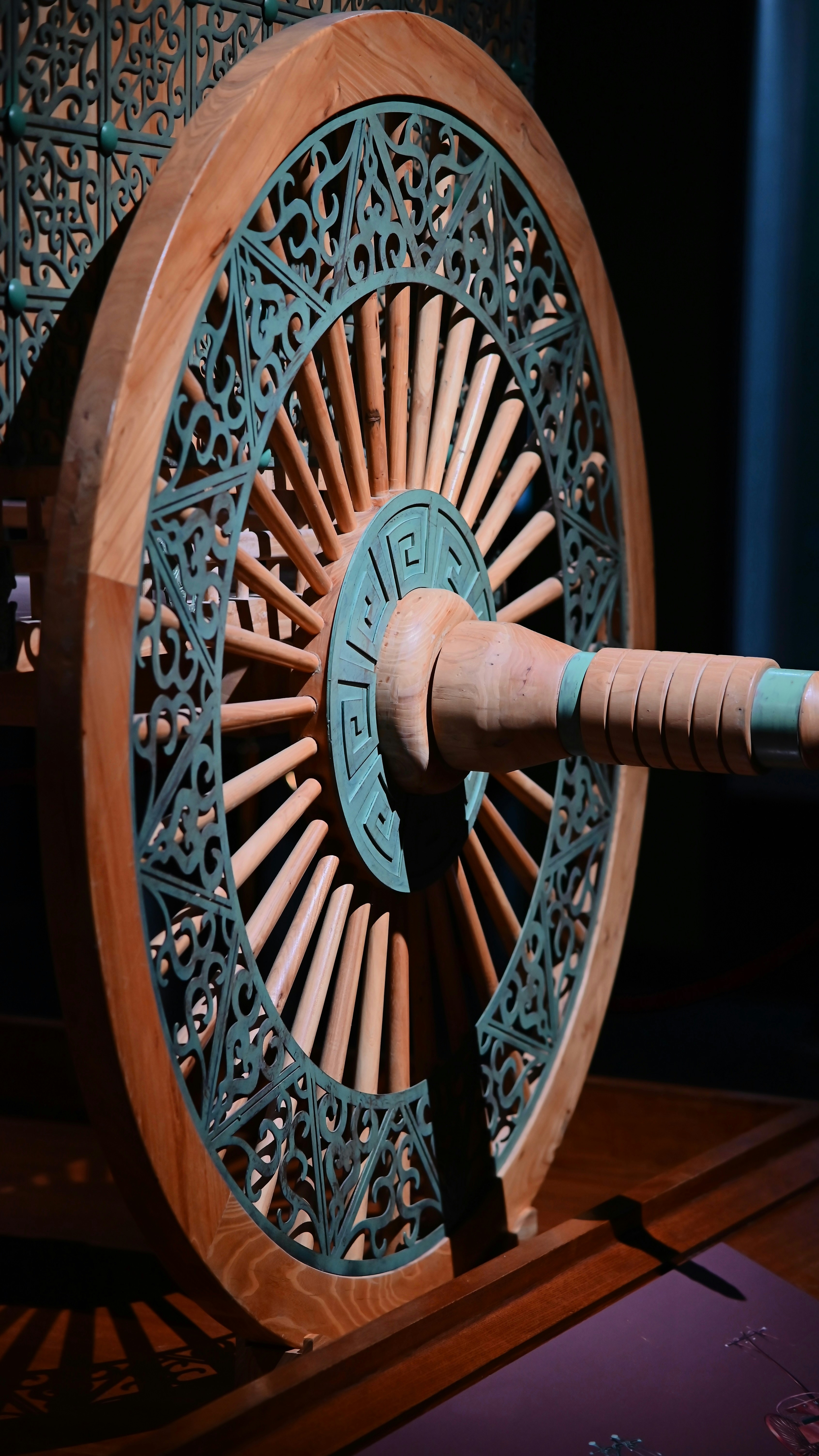 Spoked Wheel: Craft and Craftsmanship in Blue-Tinted Lantern Light