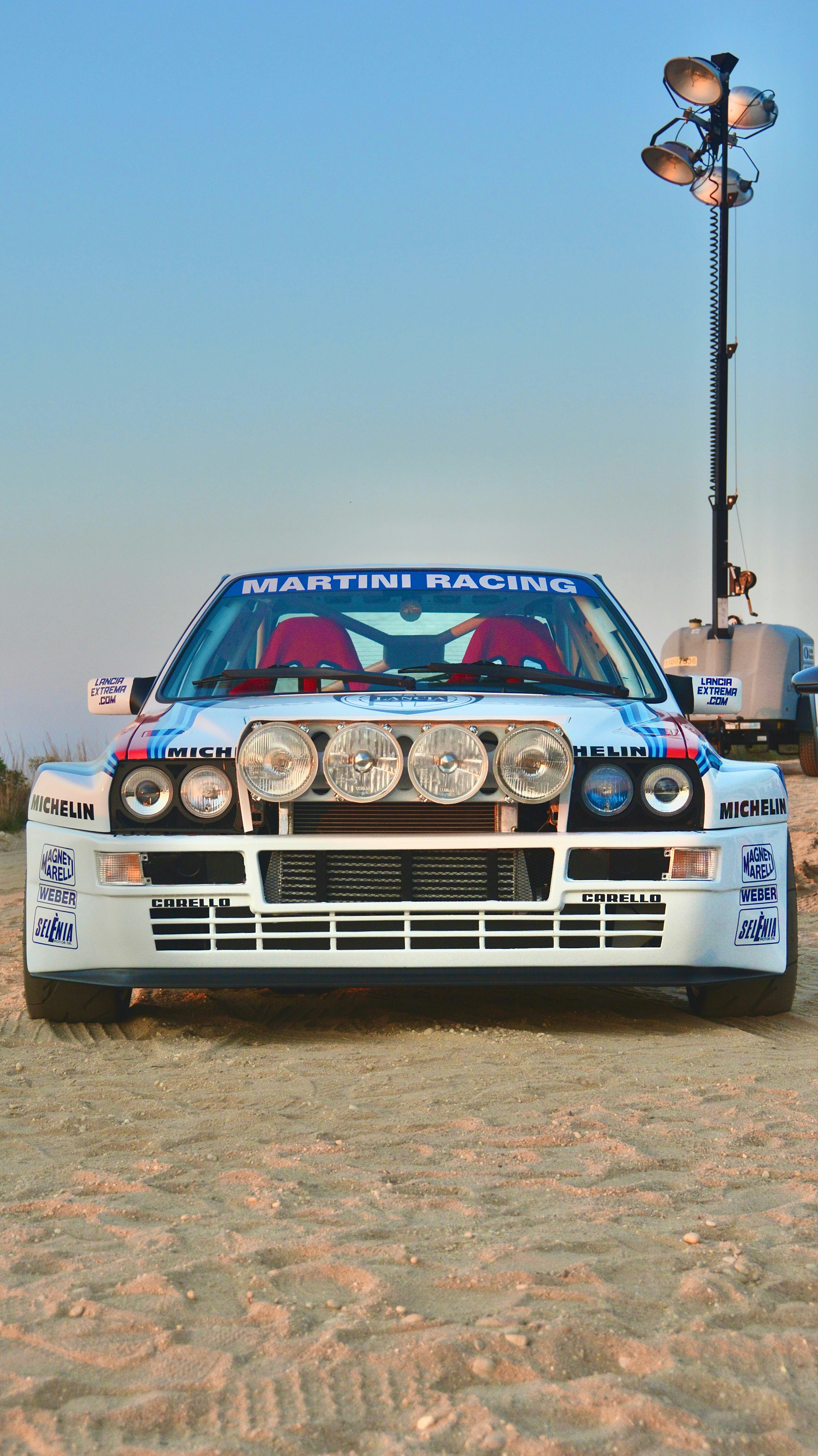Martini Rally Front: Desert Speed in Sharp Focus