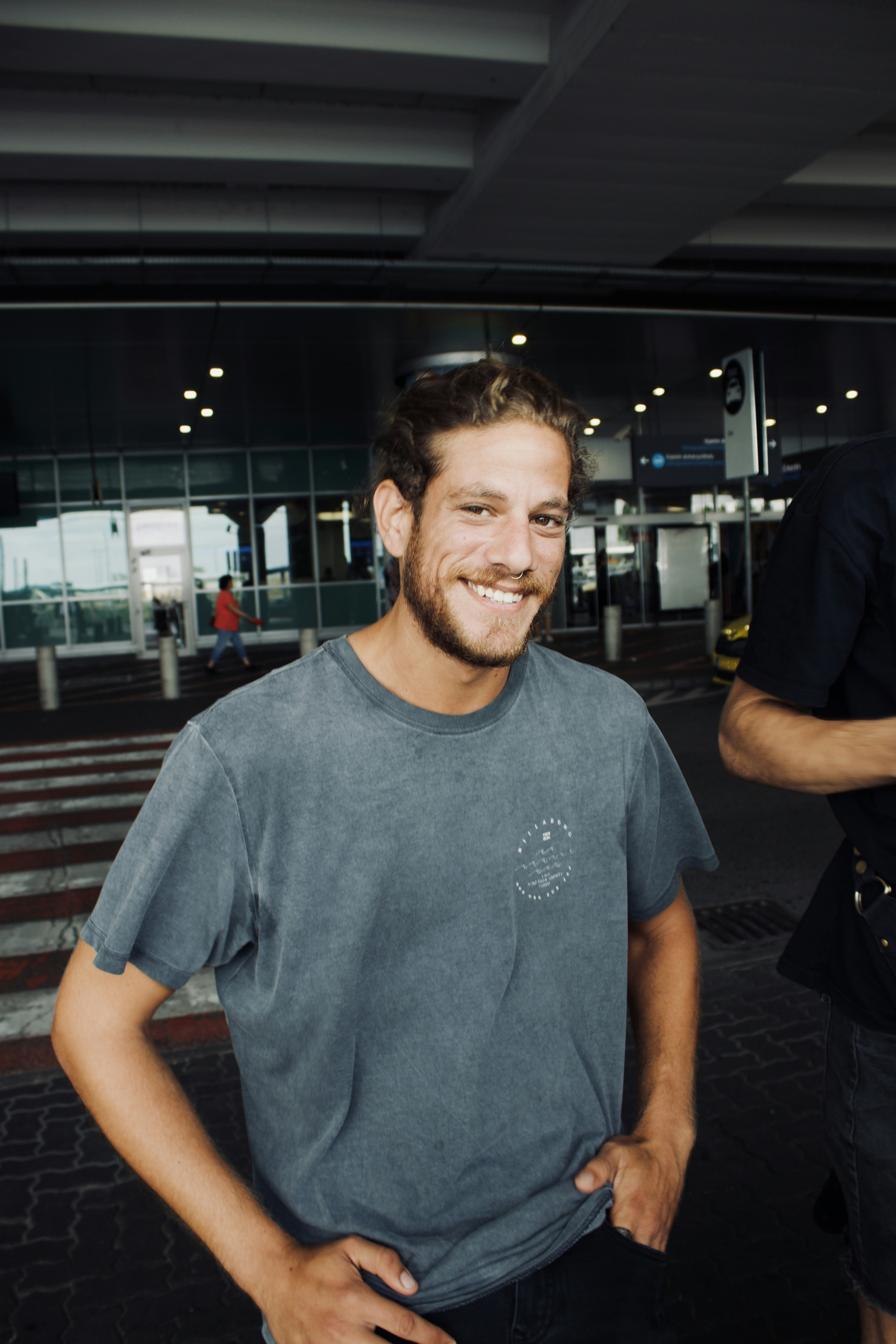 Joyful Arrival at the Terminal