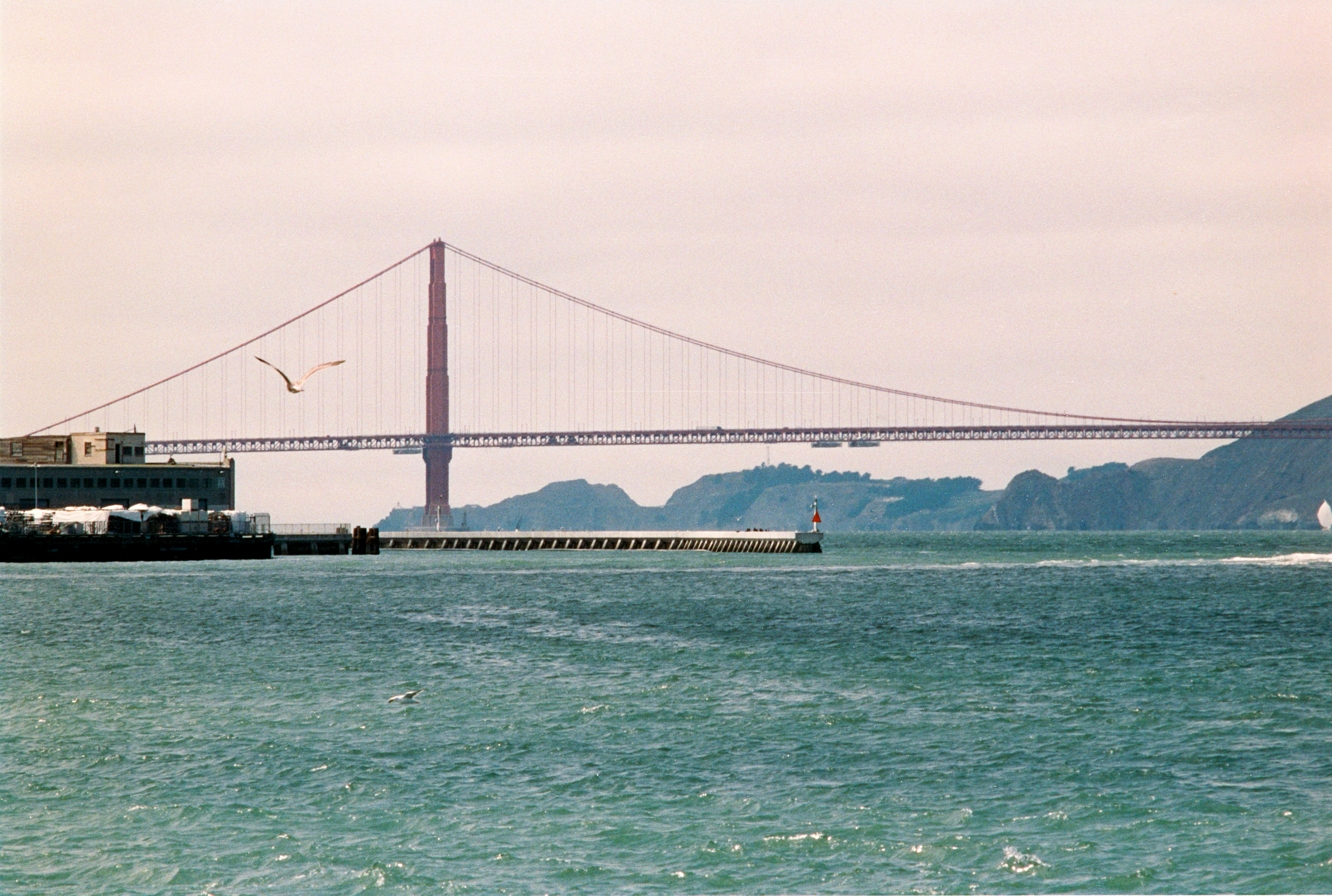 A large bridge over a large body of water photo – Free Golden gate ...