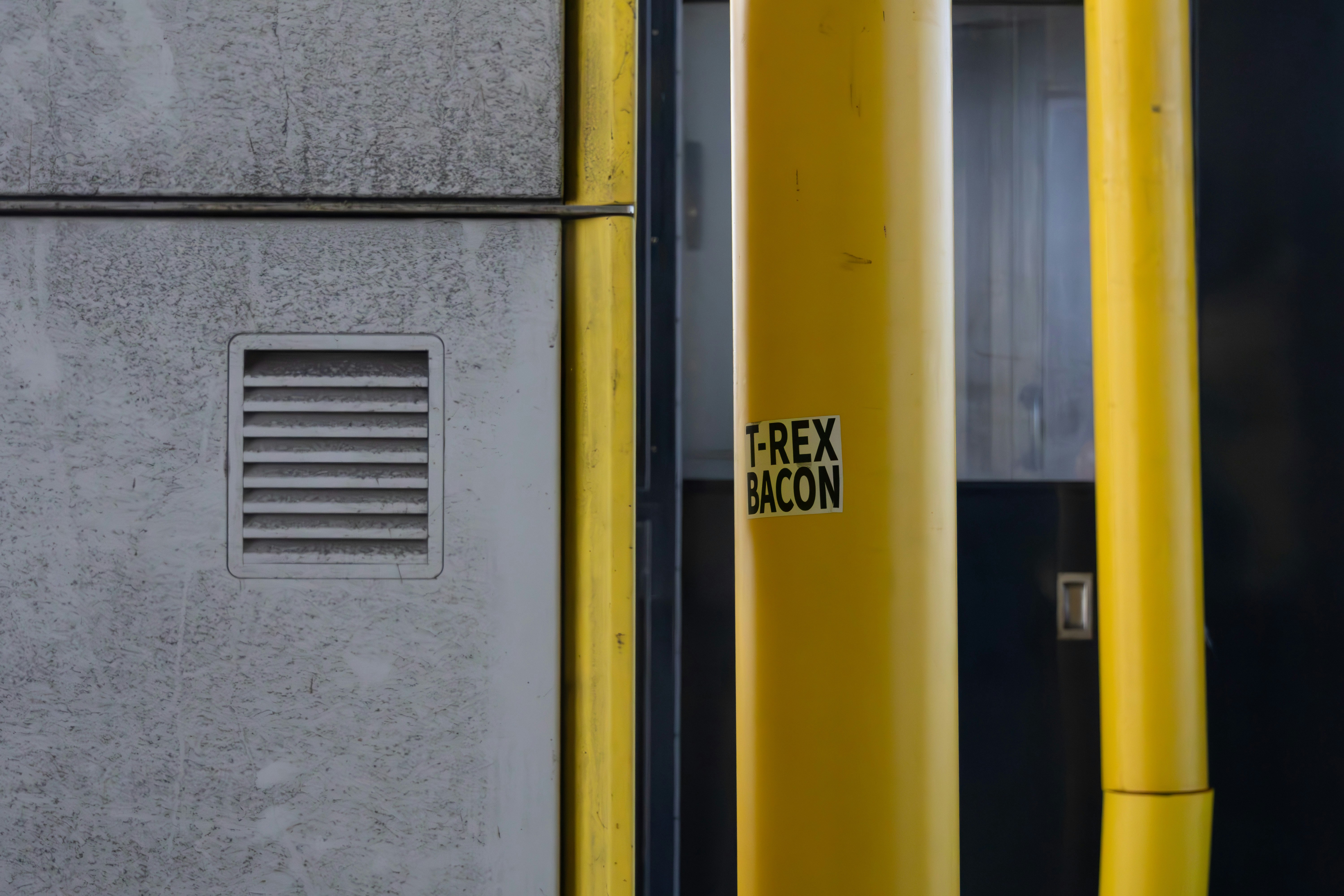 YELLOW Passageway: A Glimpse Between Panels