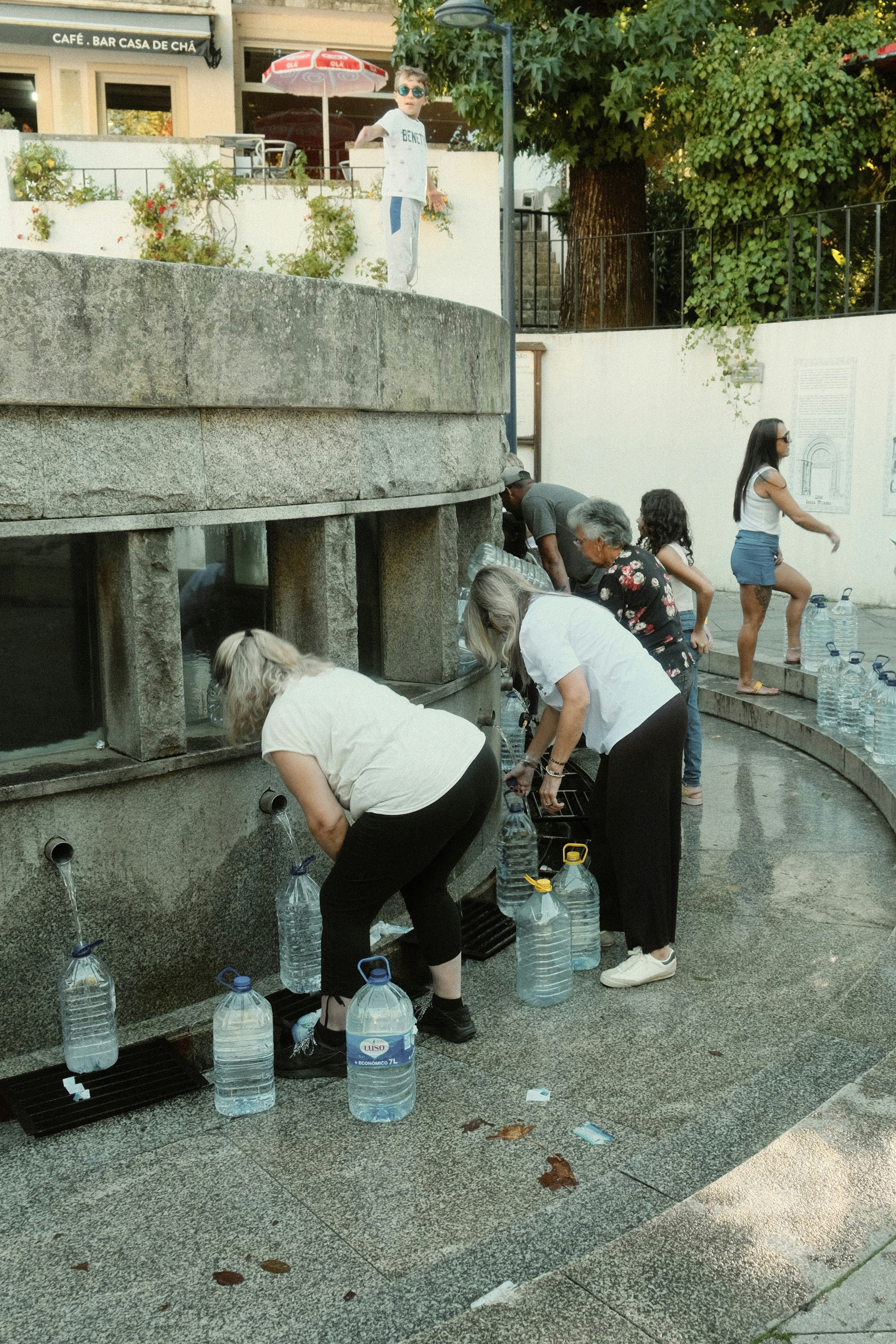 Hydration Loop at the Circular City Fountain