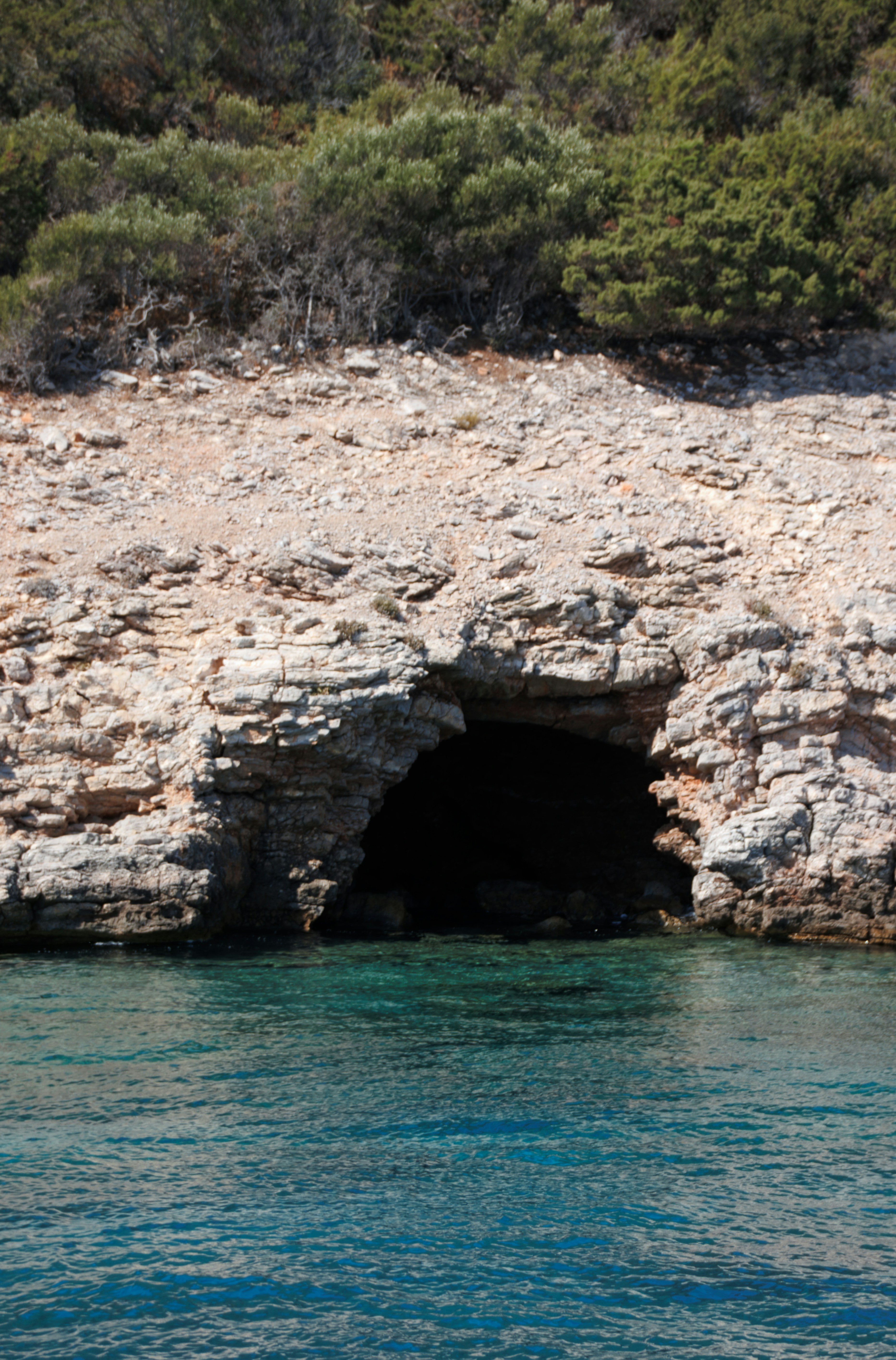 Limestone Gate to the Quiet Turquoise Sea