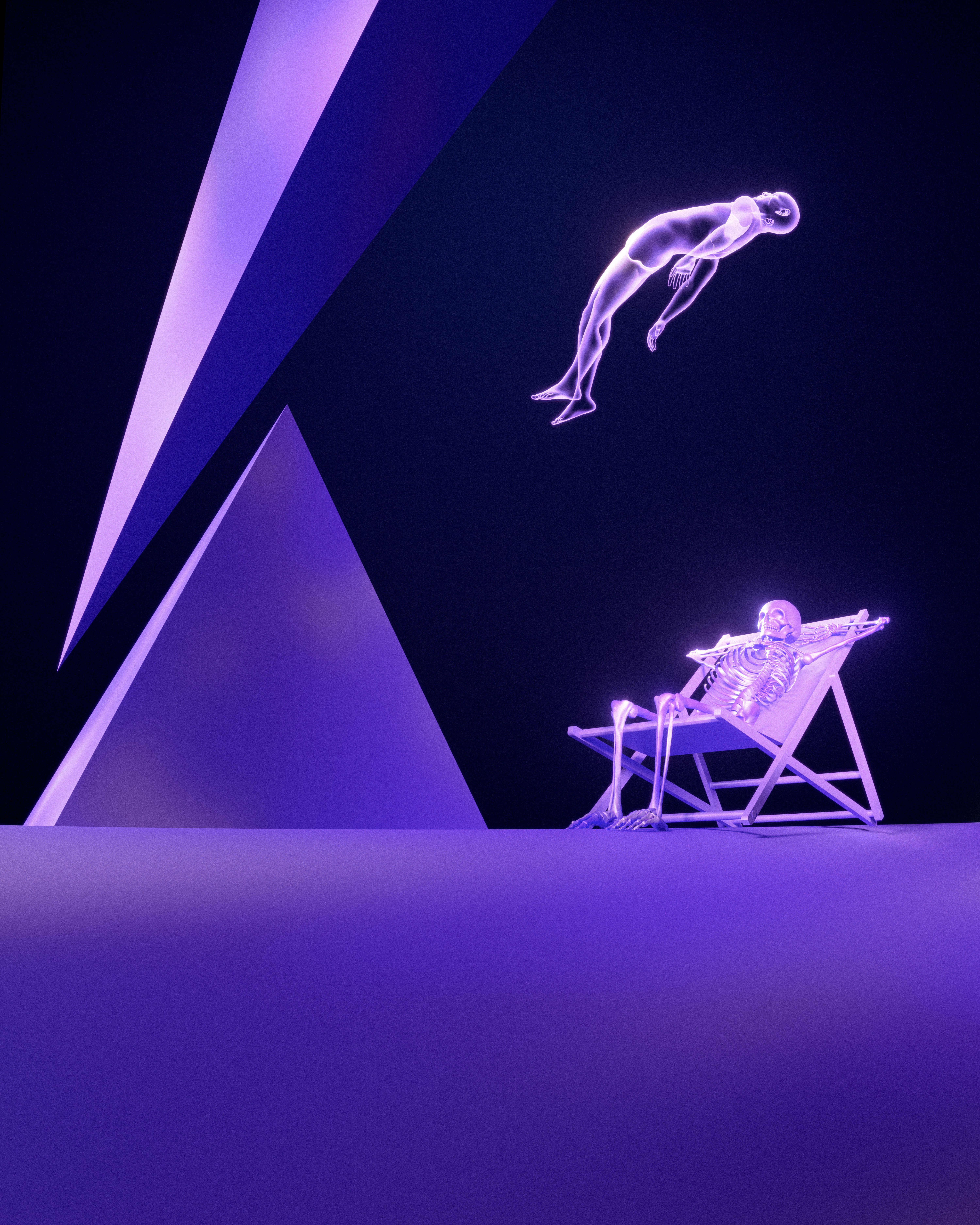 A man sitting in a chair on top of a stage photo – Free Digital image ...