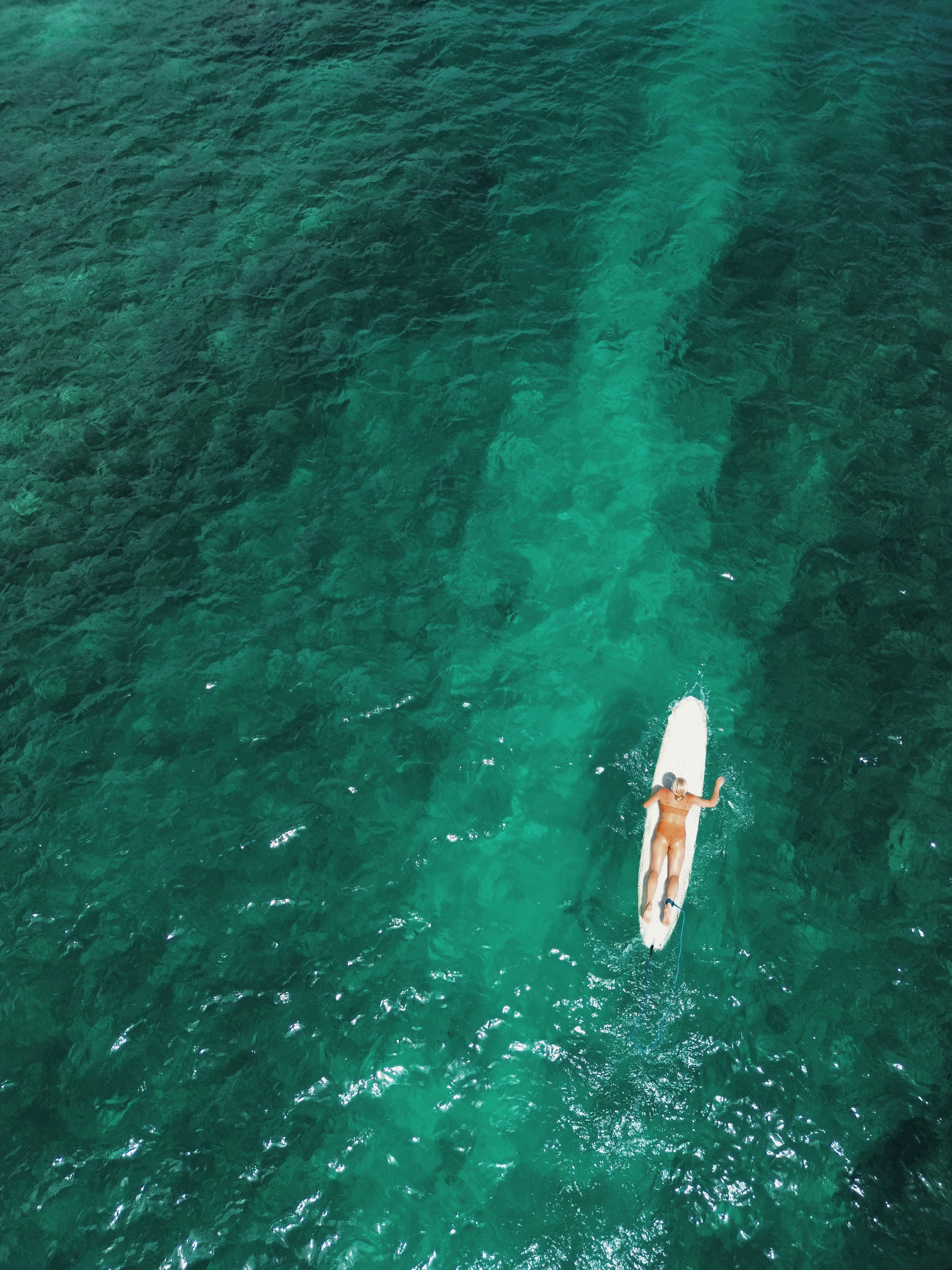 A person on a surfboard in the water photo – Free Human Image on Unsplash