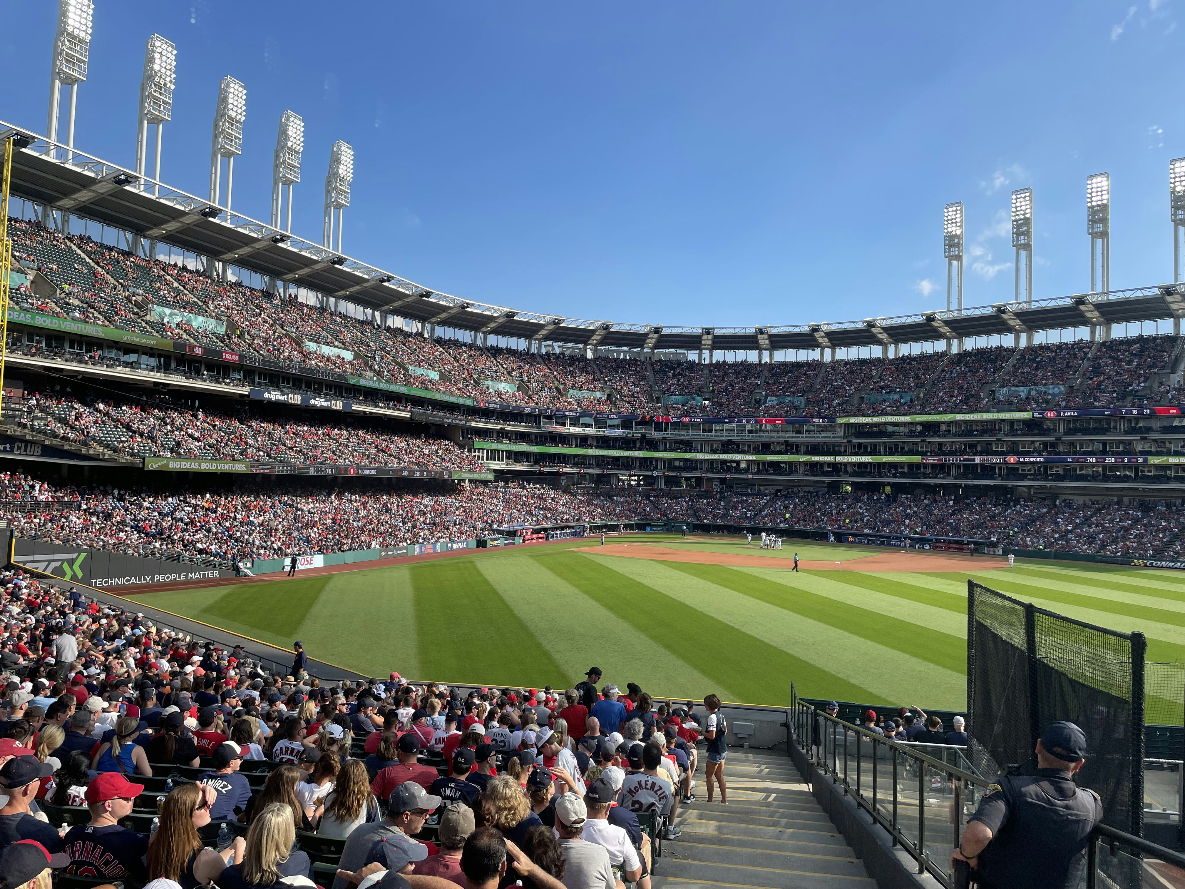 A baseball stadium filled with lots of people photo – Free Man Image on ...