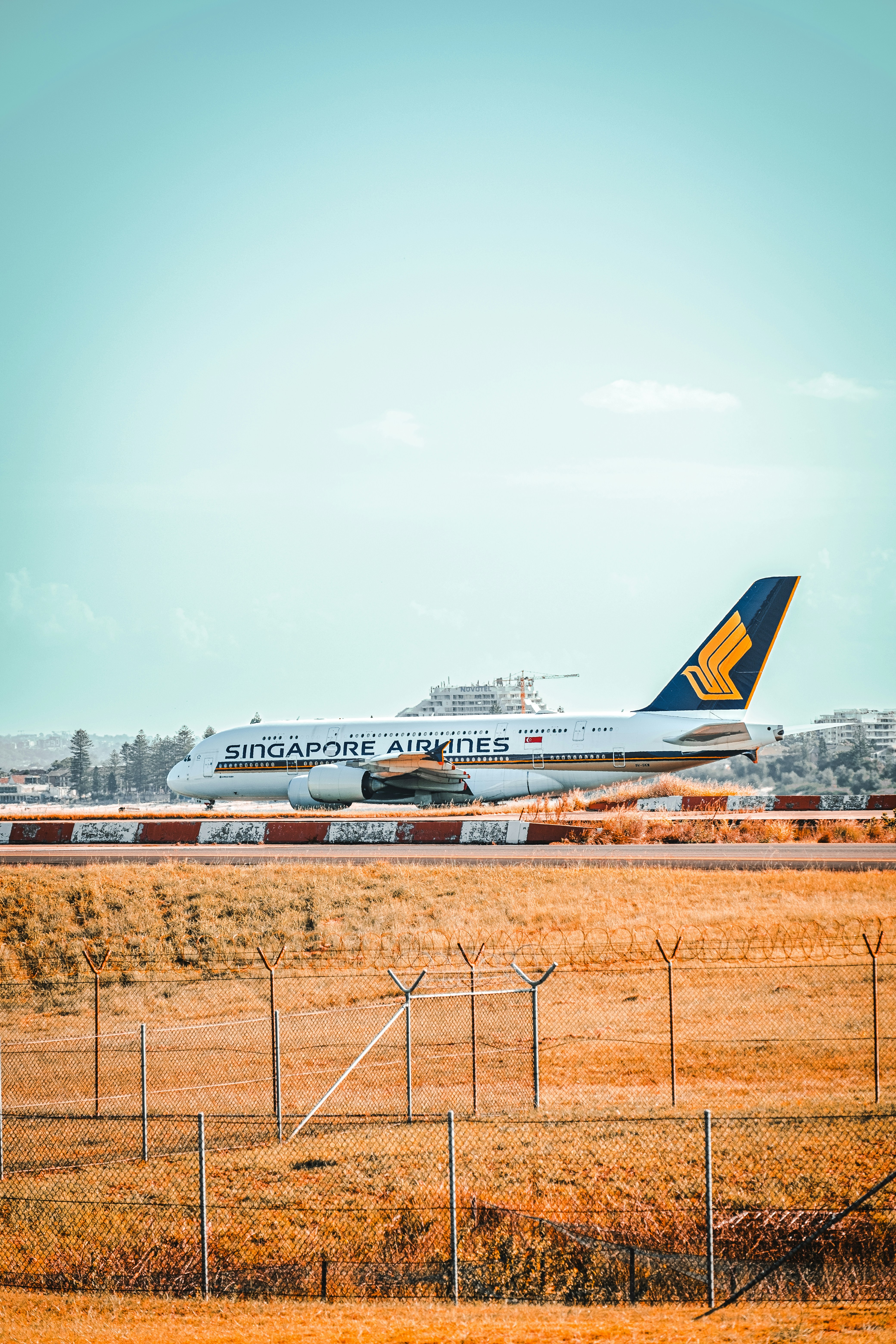 Singapore Airlines Airbus A380 at Sydney Airport