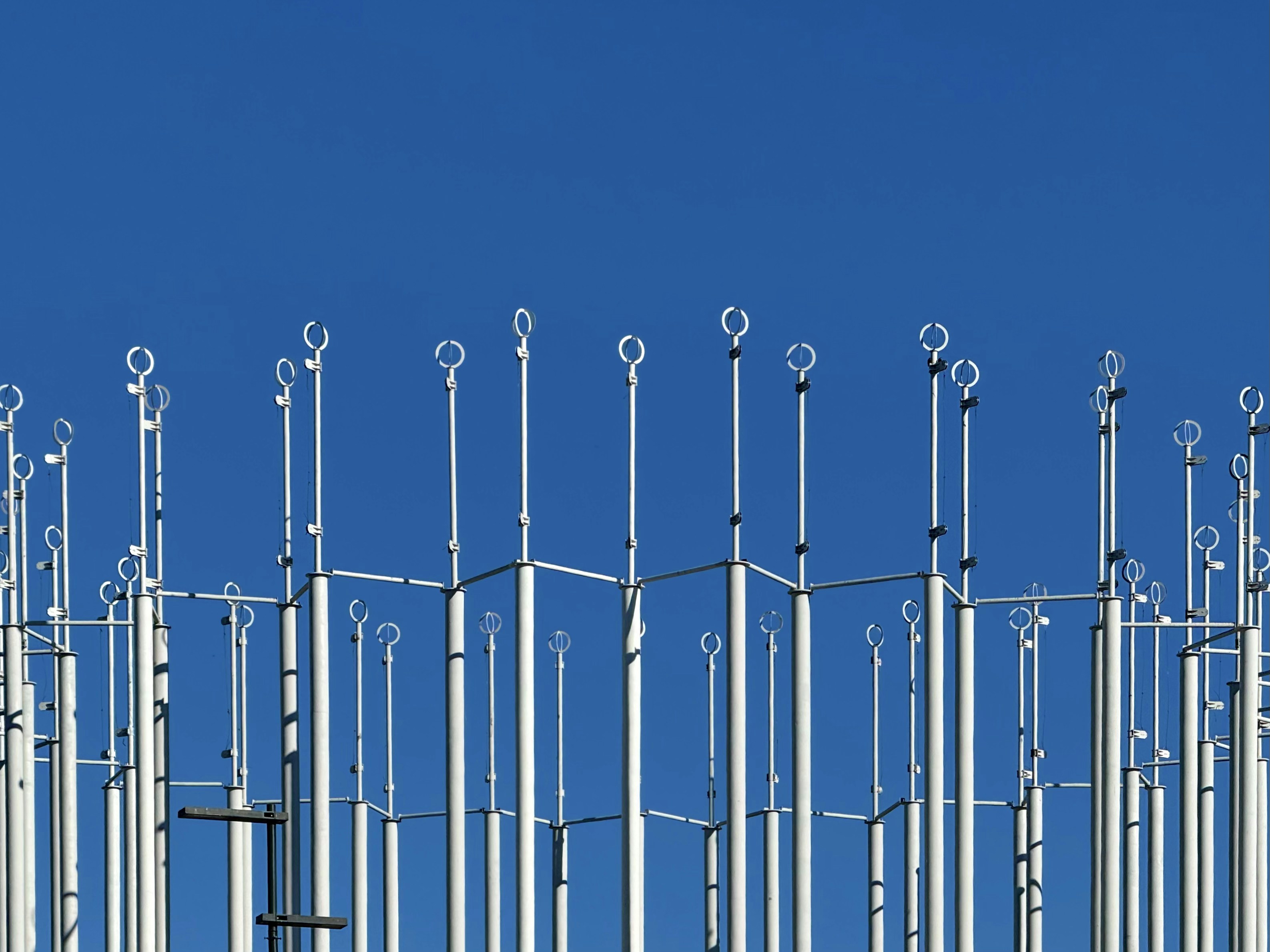 Rings and Rods under a Cerulean Sky