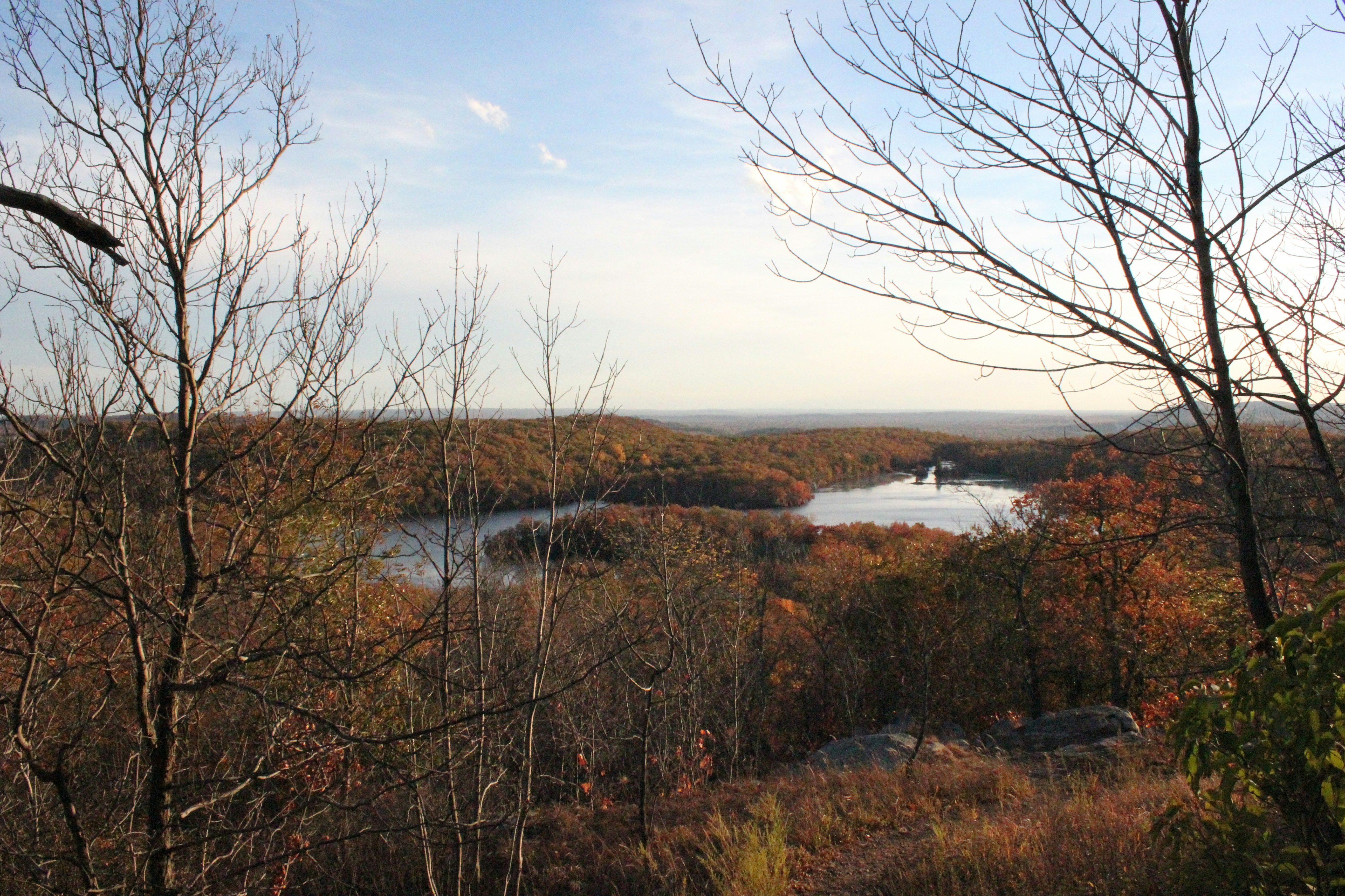 A scenic view of a river surrounded by trees photo – Free Mahwah Image ...
