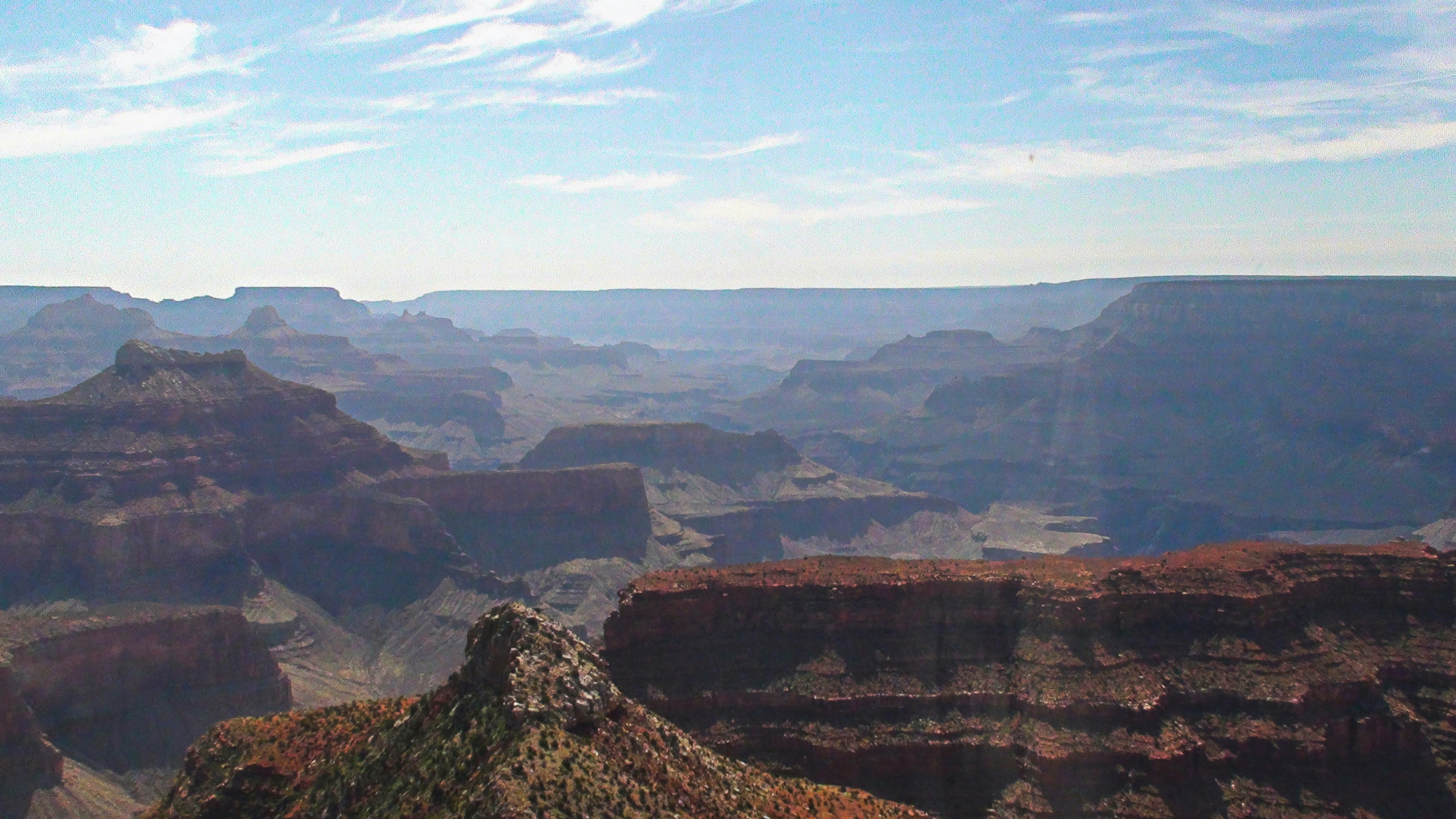 A view of the grand canyon from the top of a mountain photo – Free Usa ...