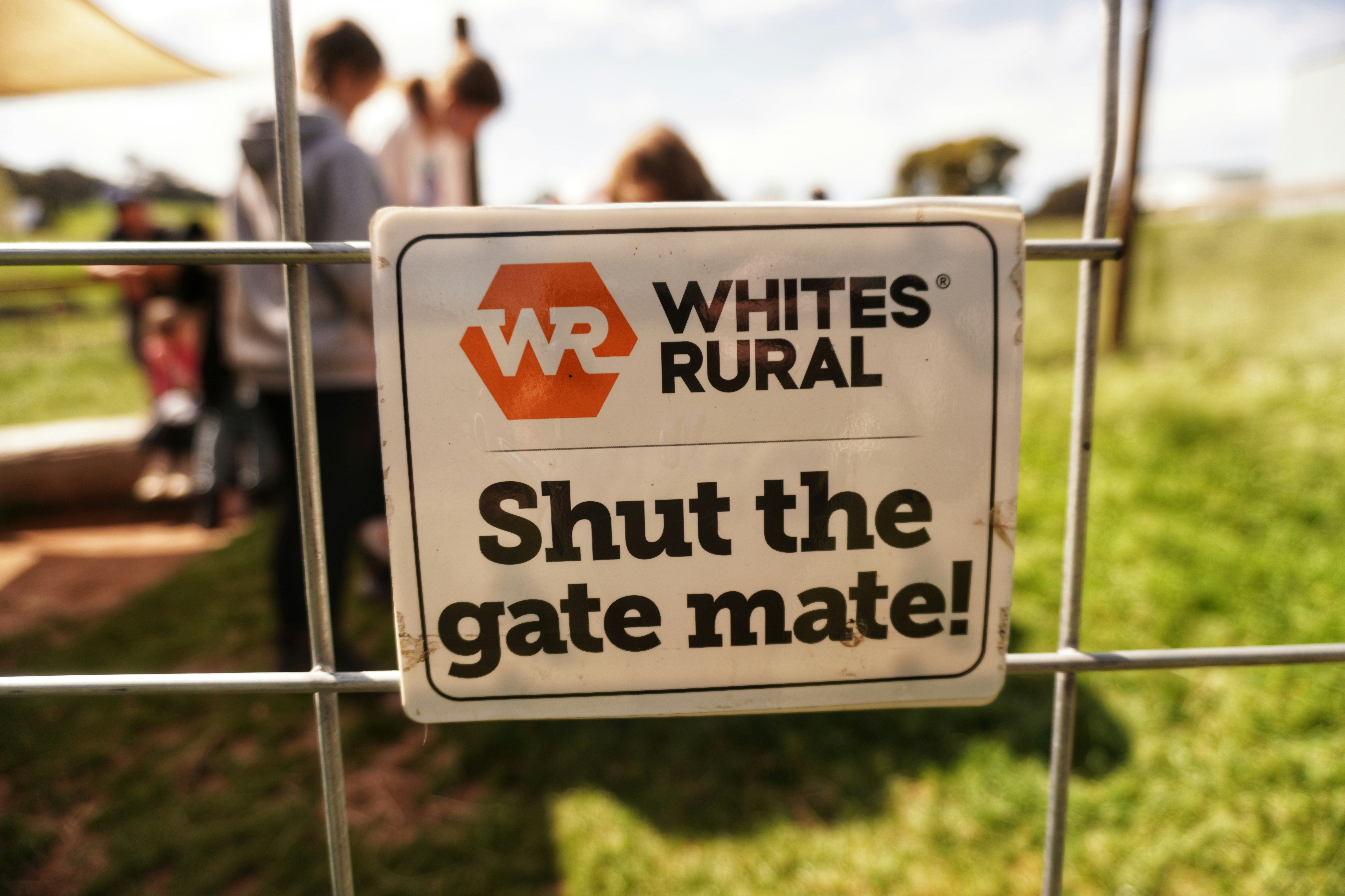 A Rural Reminder: Gate Etiquette in Action