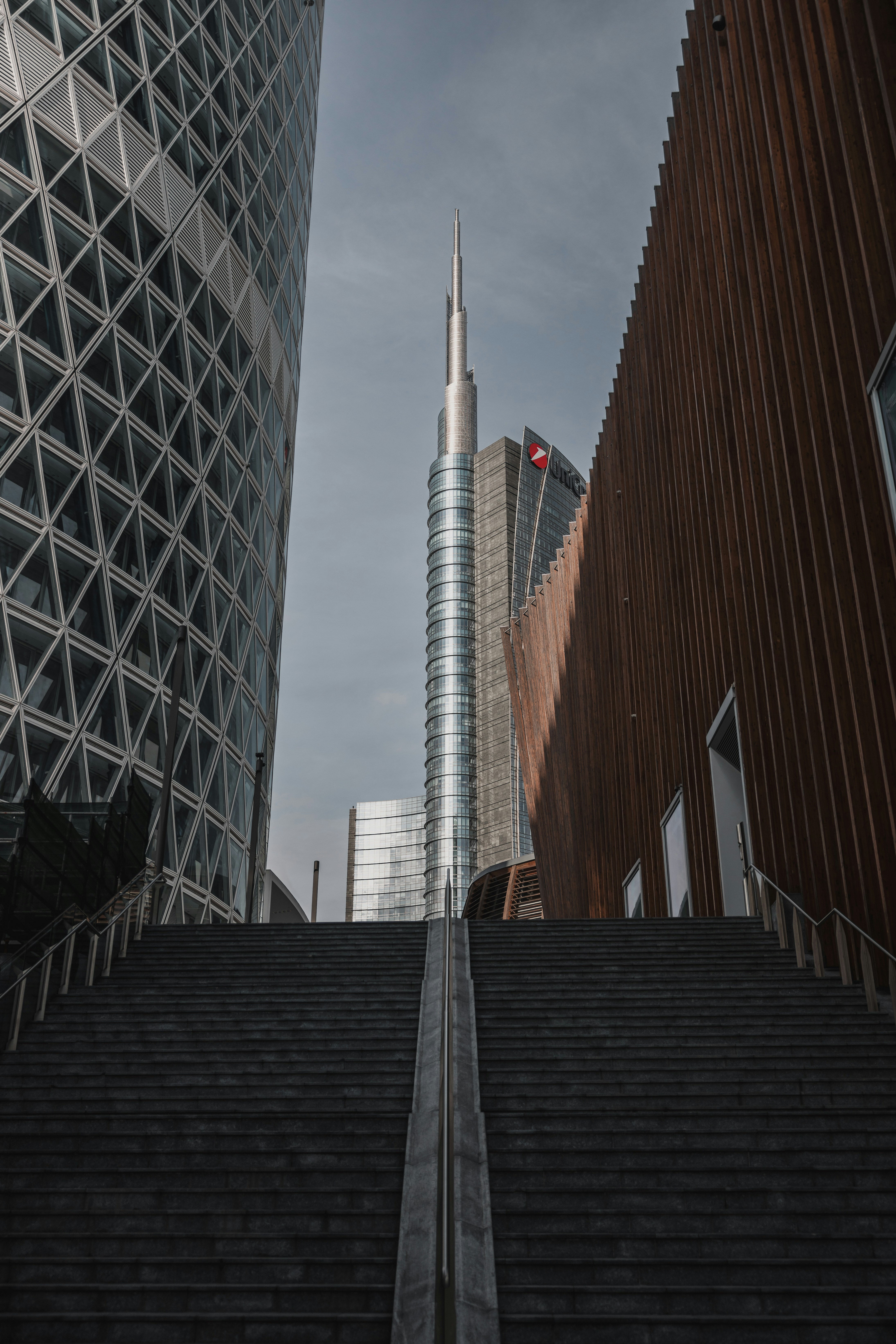 Stairway to the Sky: A Towering Canyon of Steel