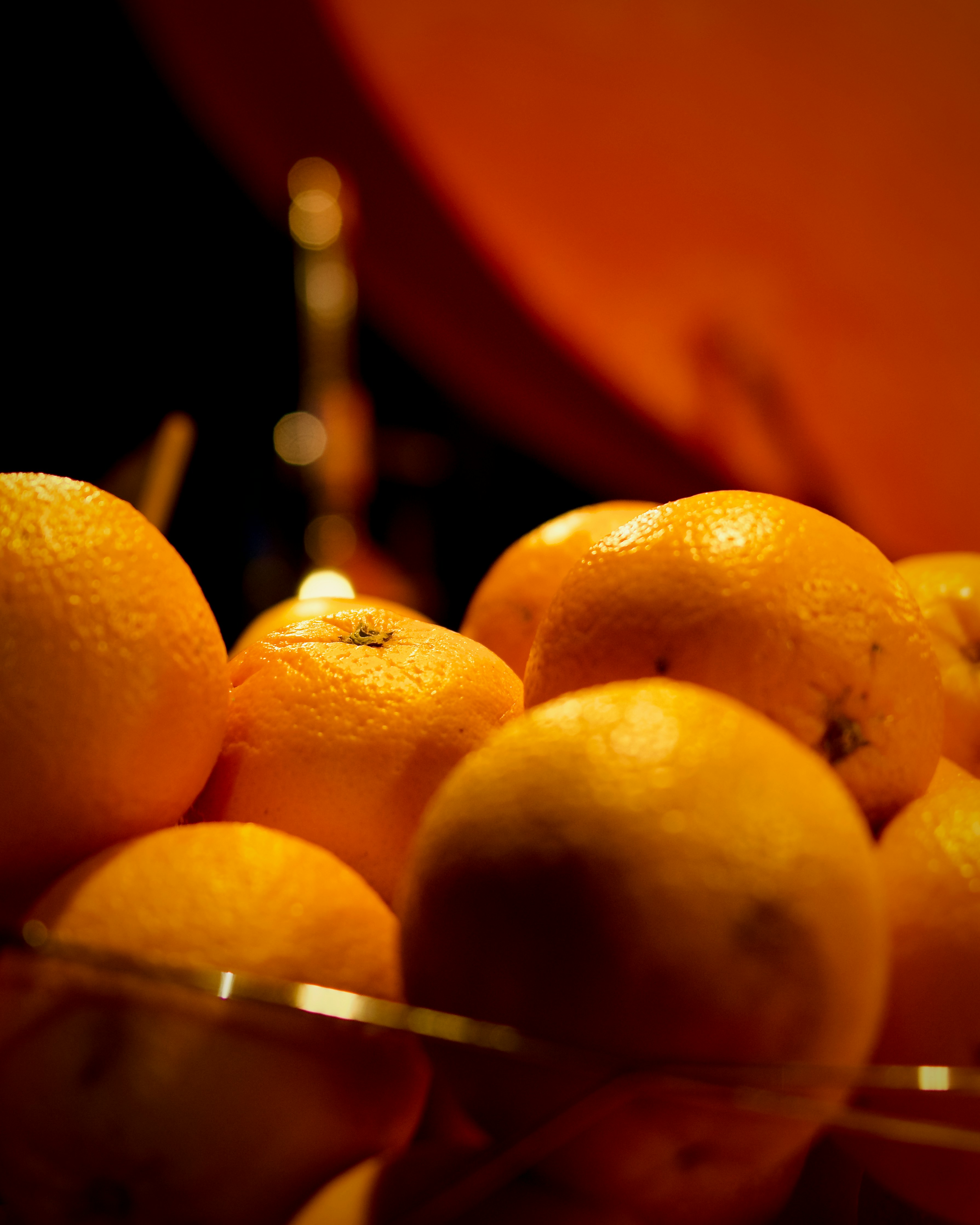 Sunlit Oranges: A Quiet Study in Warm Texture