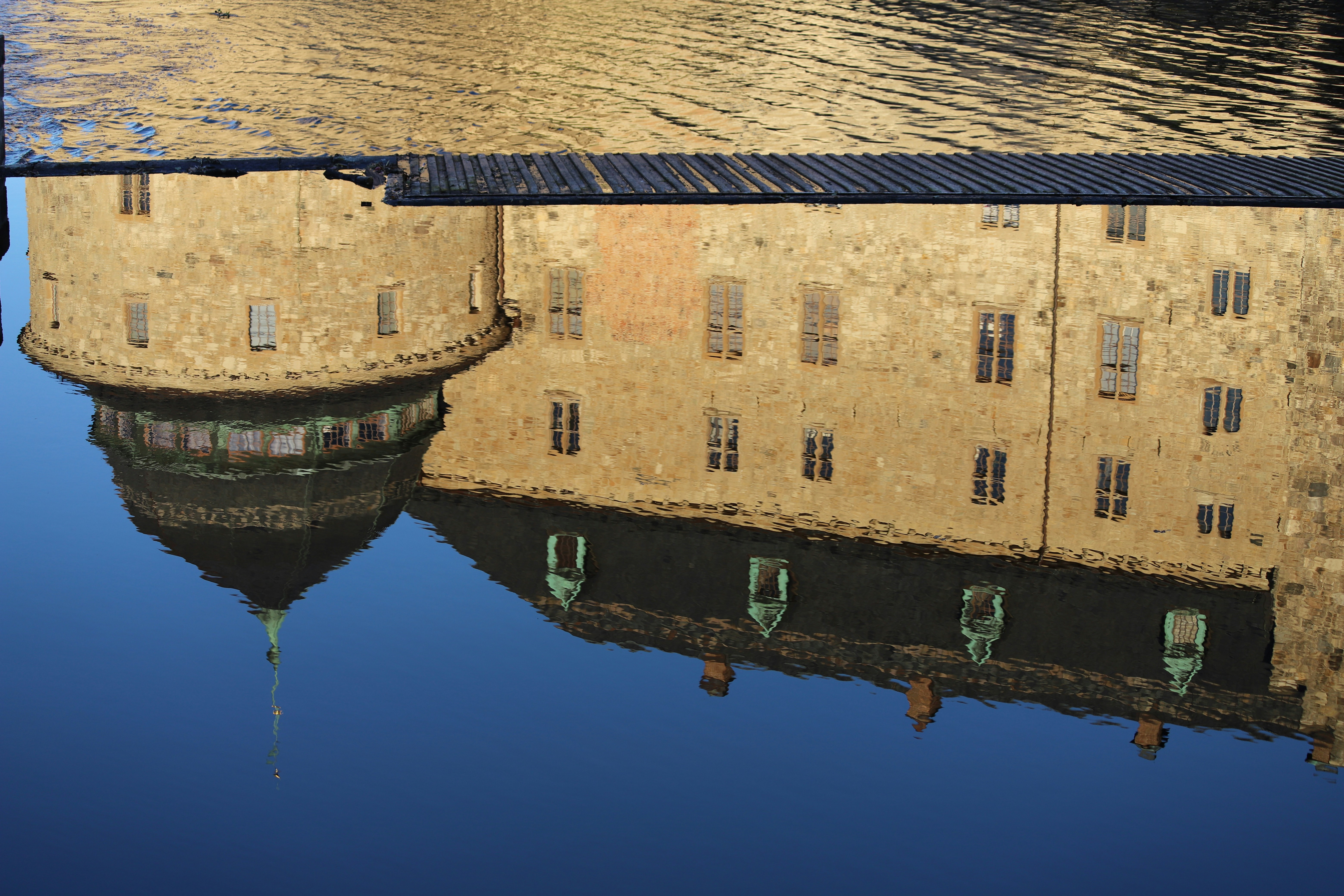 Reflections of History: The Timeless Fortress