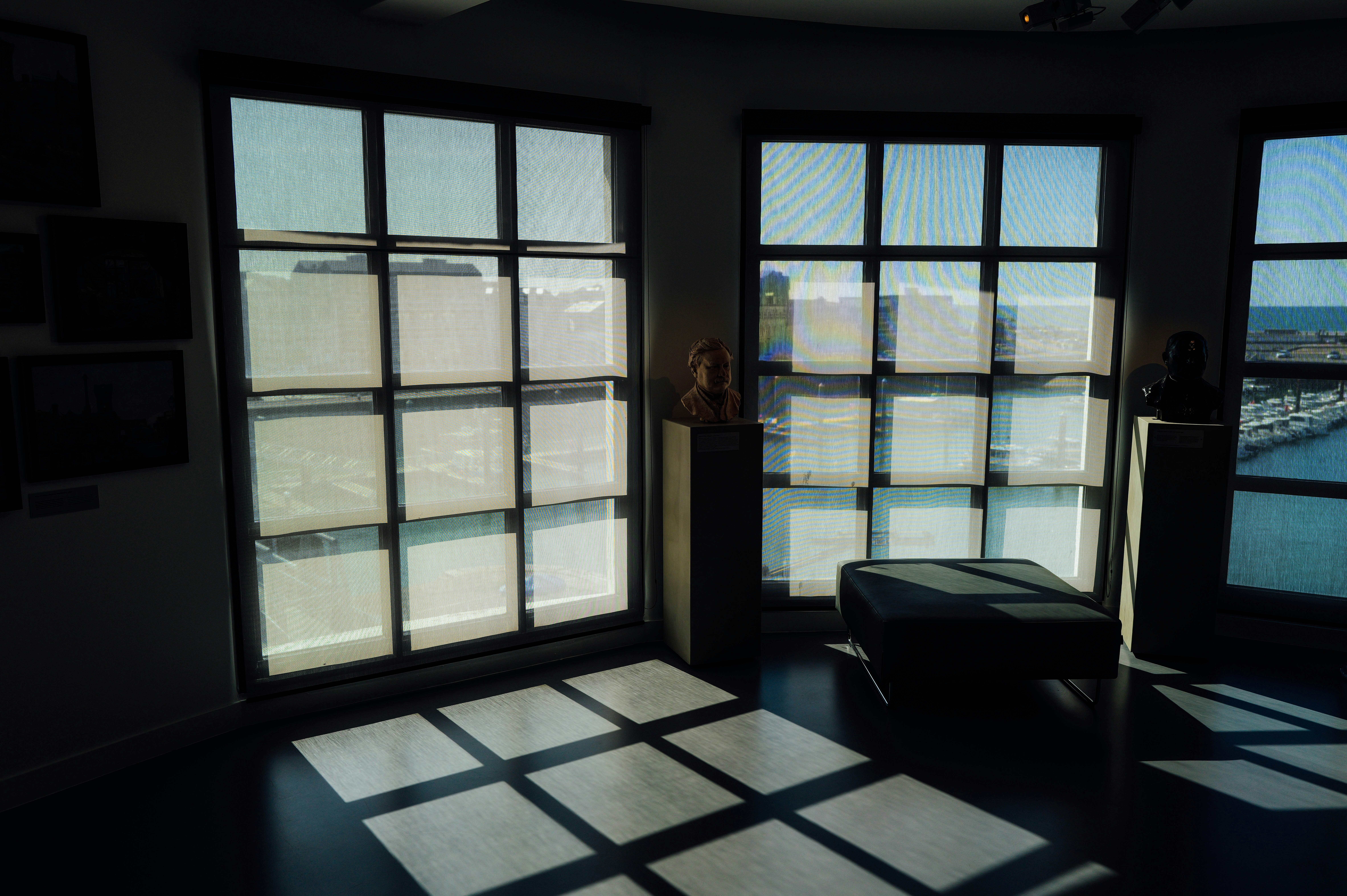 A room that has a lot of windows in it photo – Free Building Image on ...
