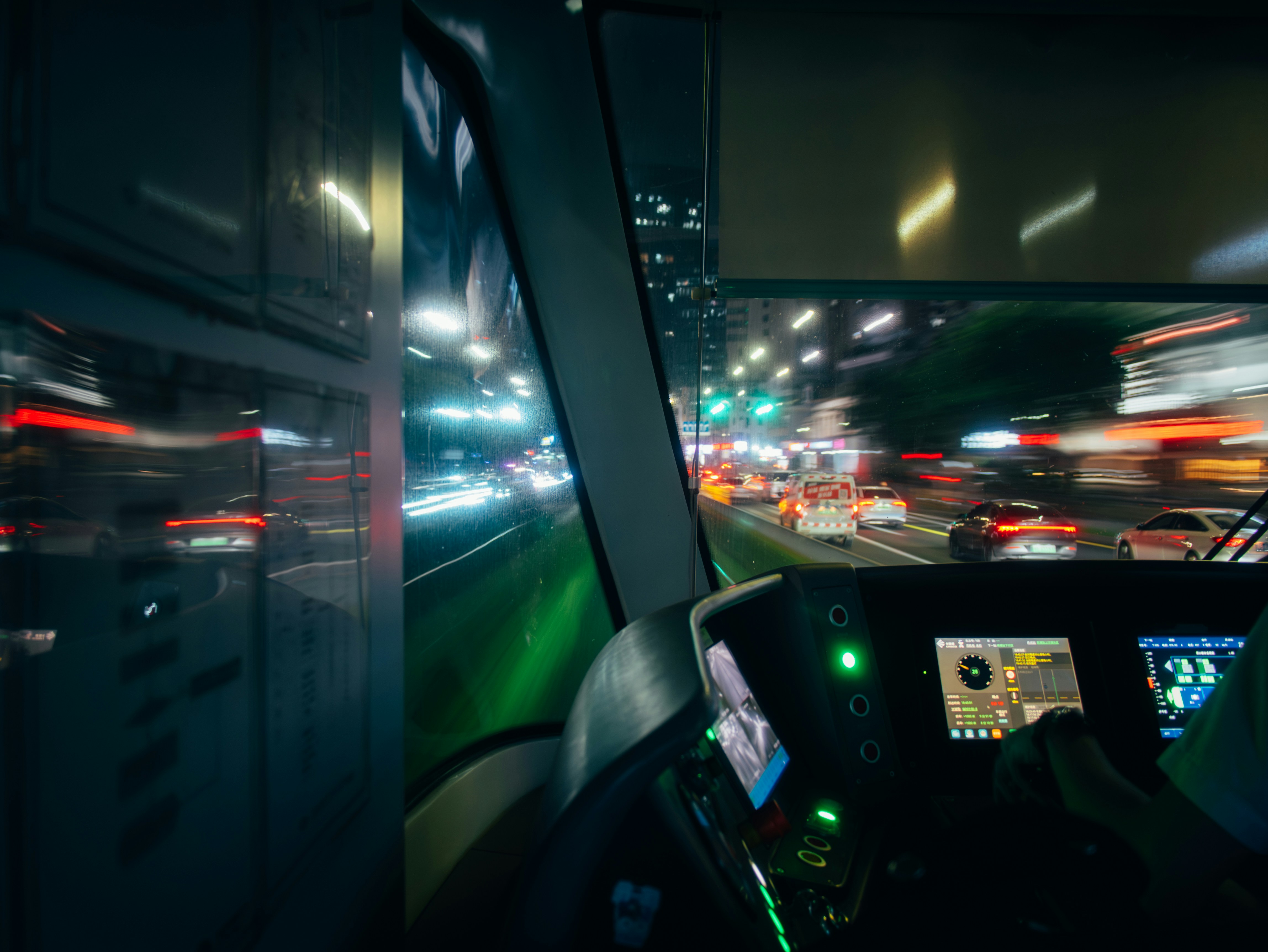 A man driving a car at night time photo – Free Automobile Image on Unsplash