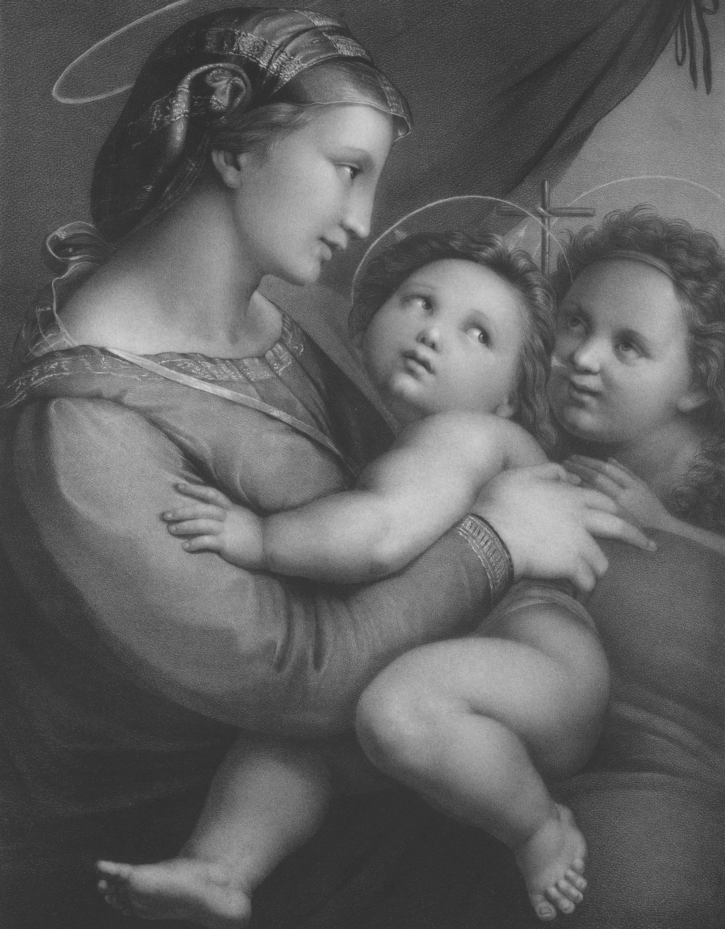 The Miriam and Ira D. Wallach Division of Art, Prints and Photographs: Art & Architecture Collection, The New York Public Library. "Die heilige Familie." The New York Public Library Digital Collections. 1837 - 1842. https://digitalcollections.nypl.org/items/510d47e3-3e67-a3d9-e040-e00a18064a99