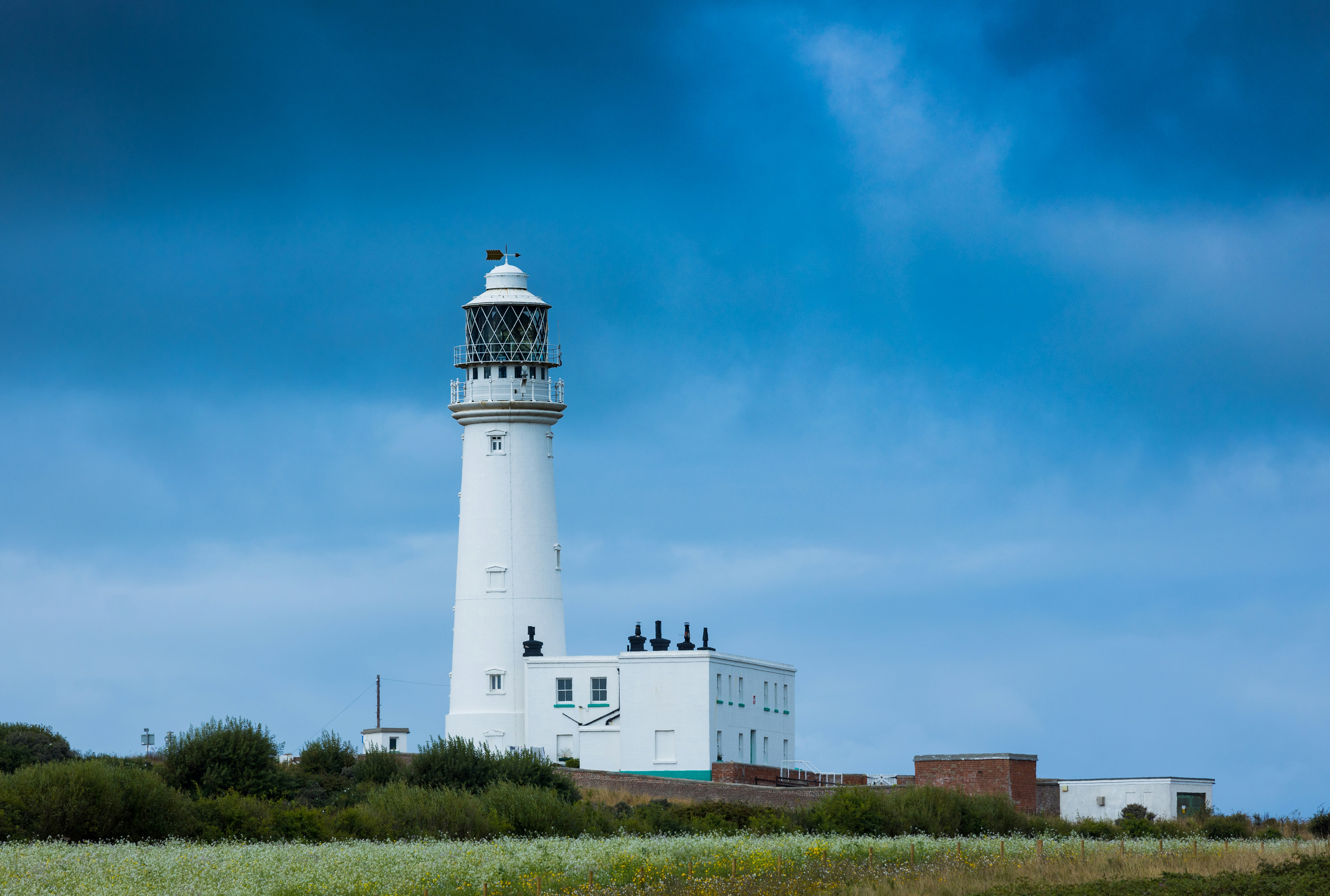 lighthouse on the horizon