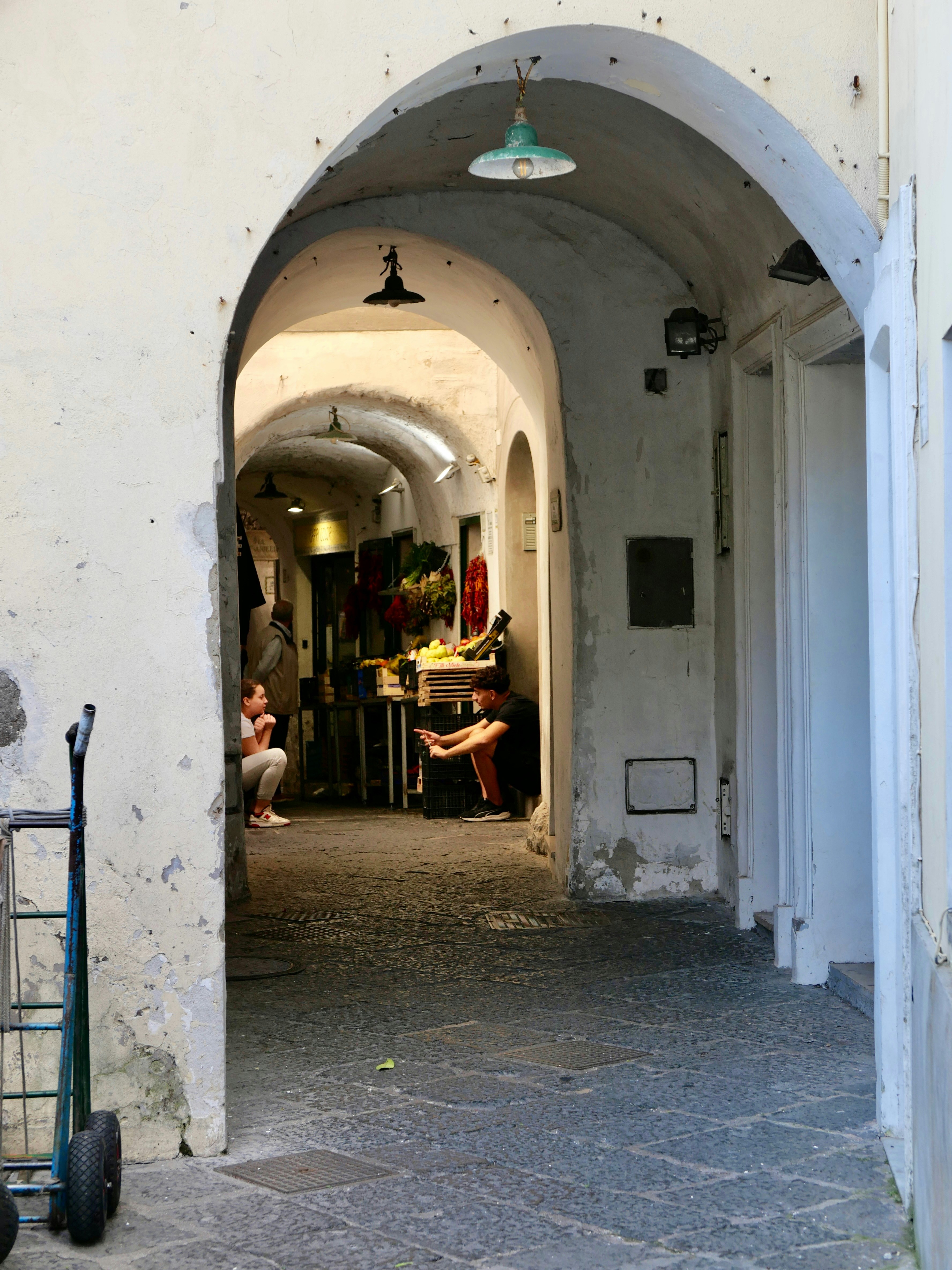 Archway Corridor of Quiet Activity