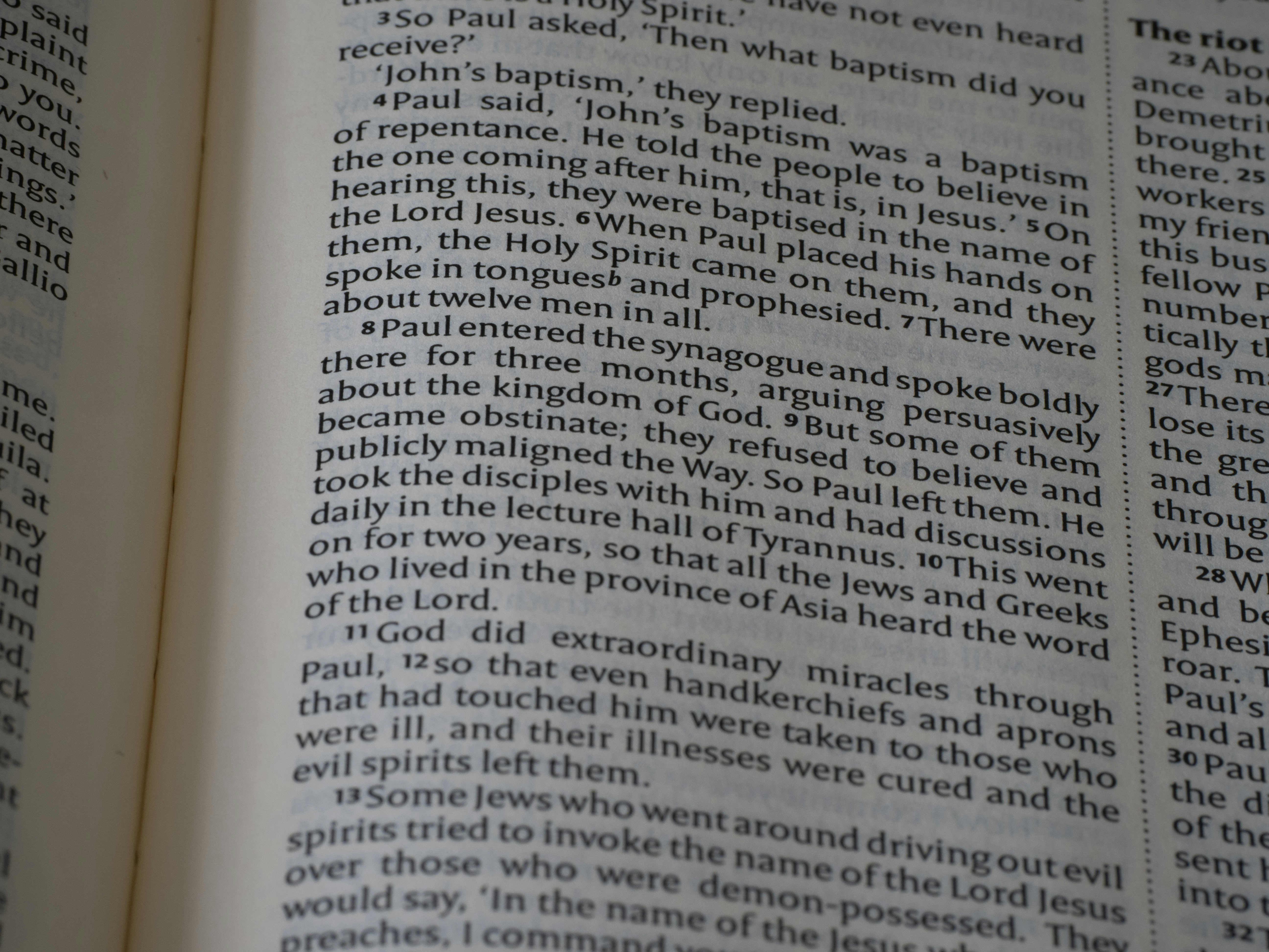 A close up of an open book with text photo – Free Text Image on Unsplash