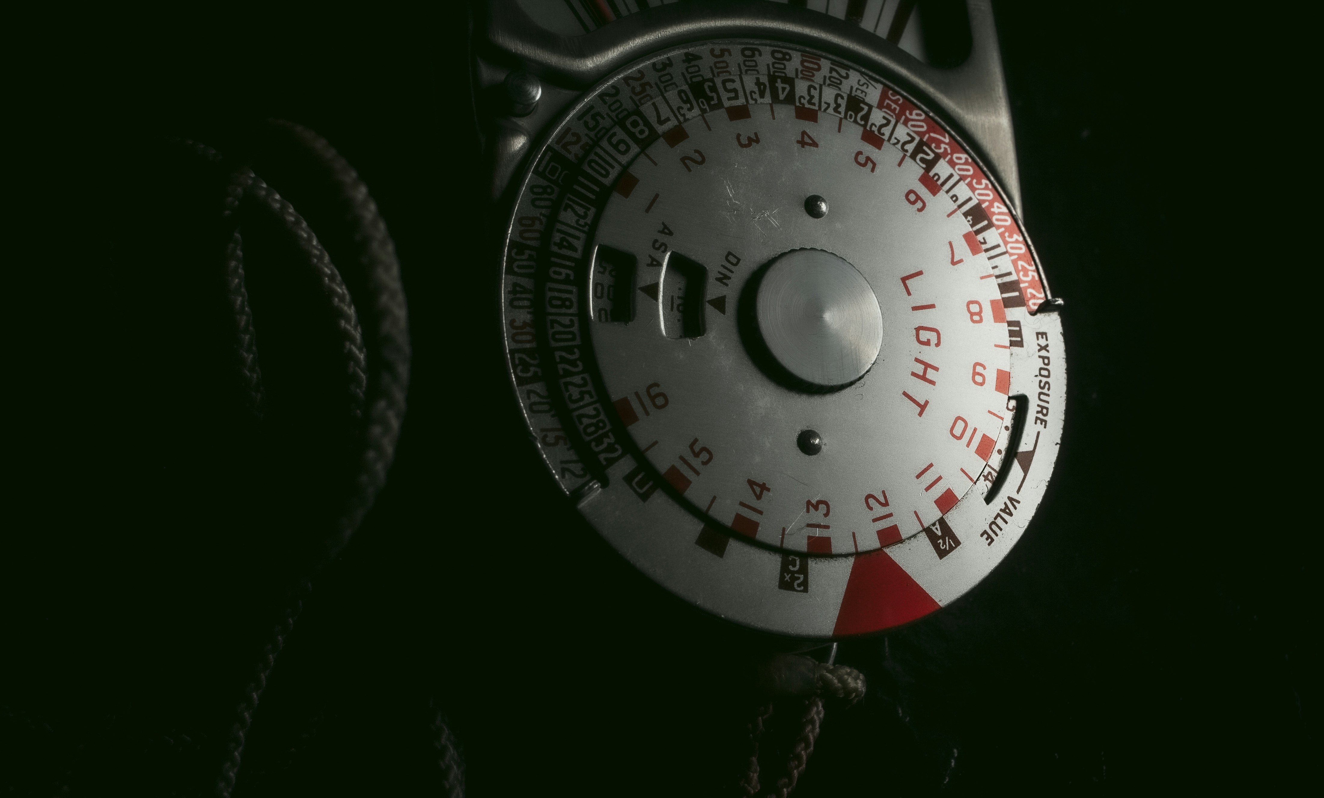 A close up of a speedometer in the dark photo – Free Hockey Image on ...