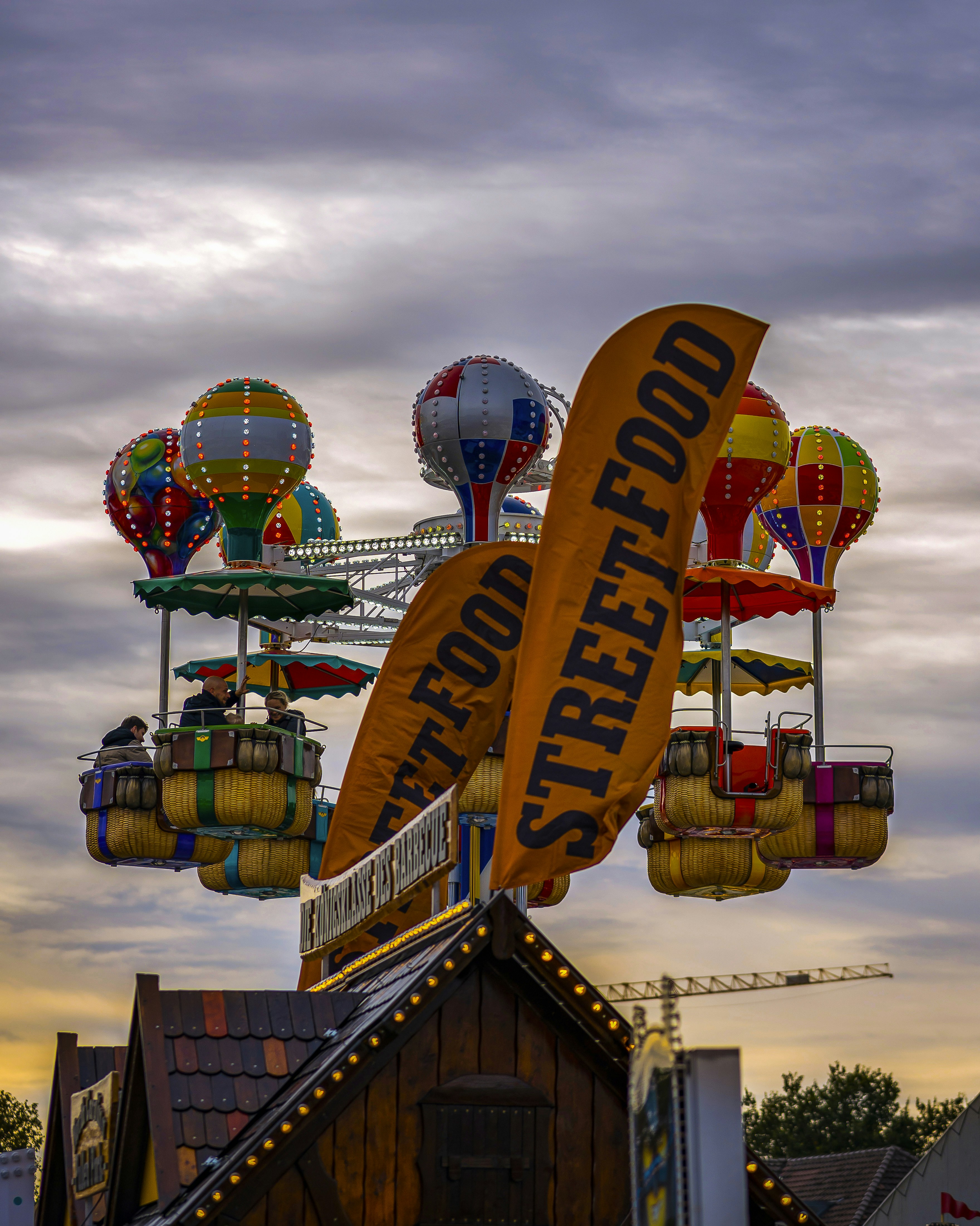 A carnival with a sign that says fair of the fair photo – Free Bremen ...