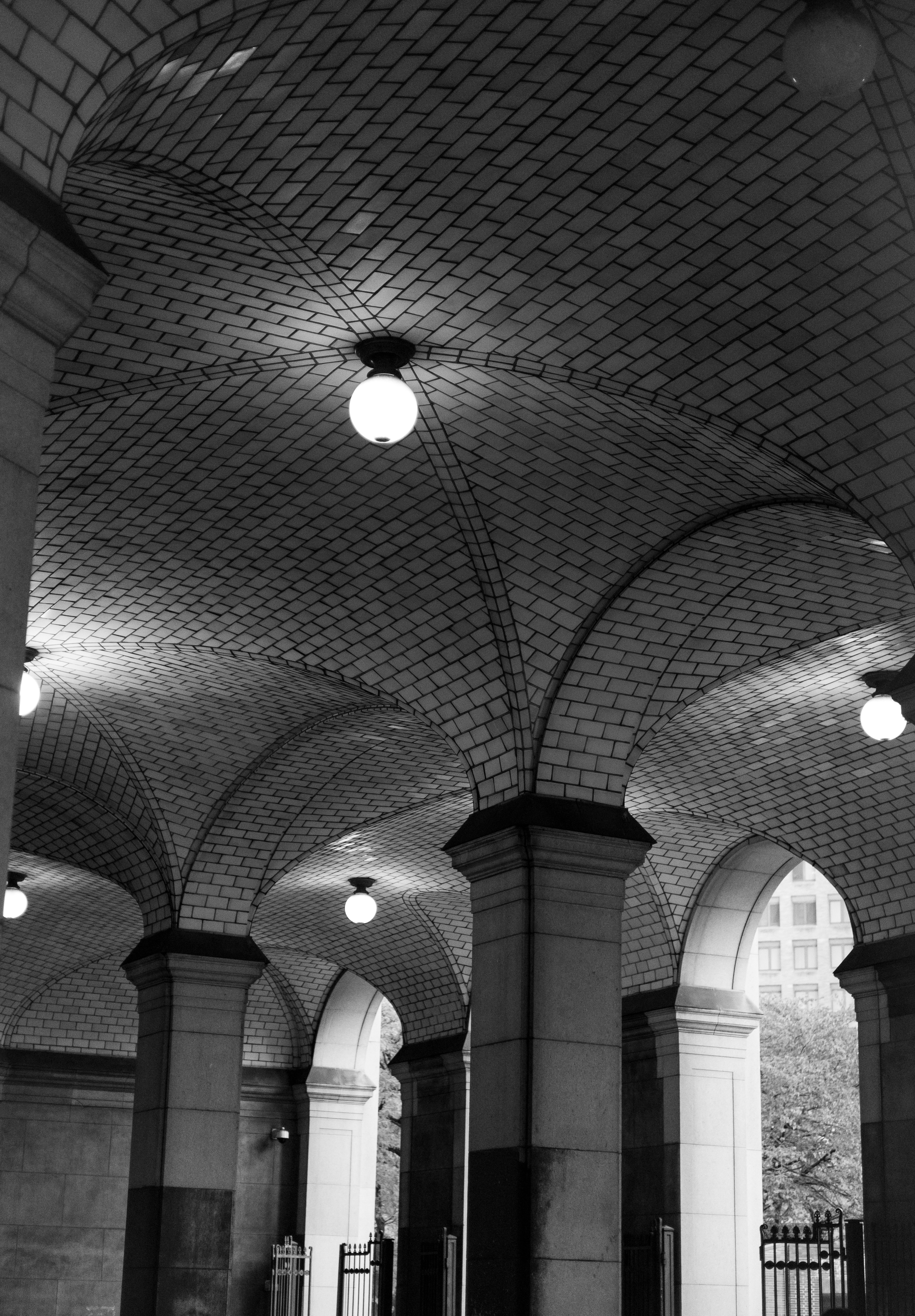 Architectural Harmony: The Dance of Arches and Light