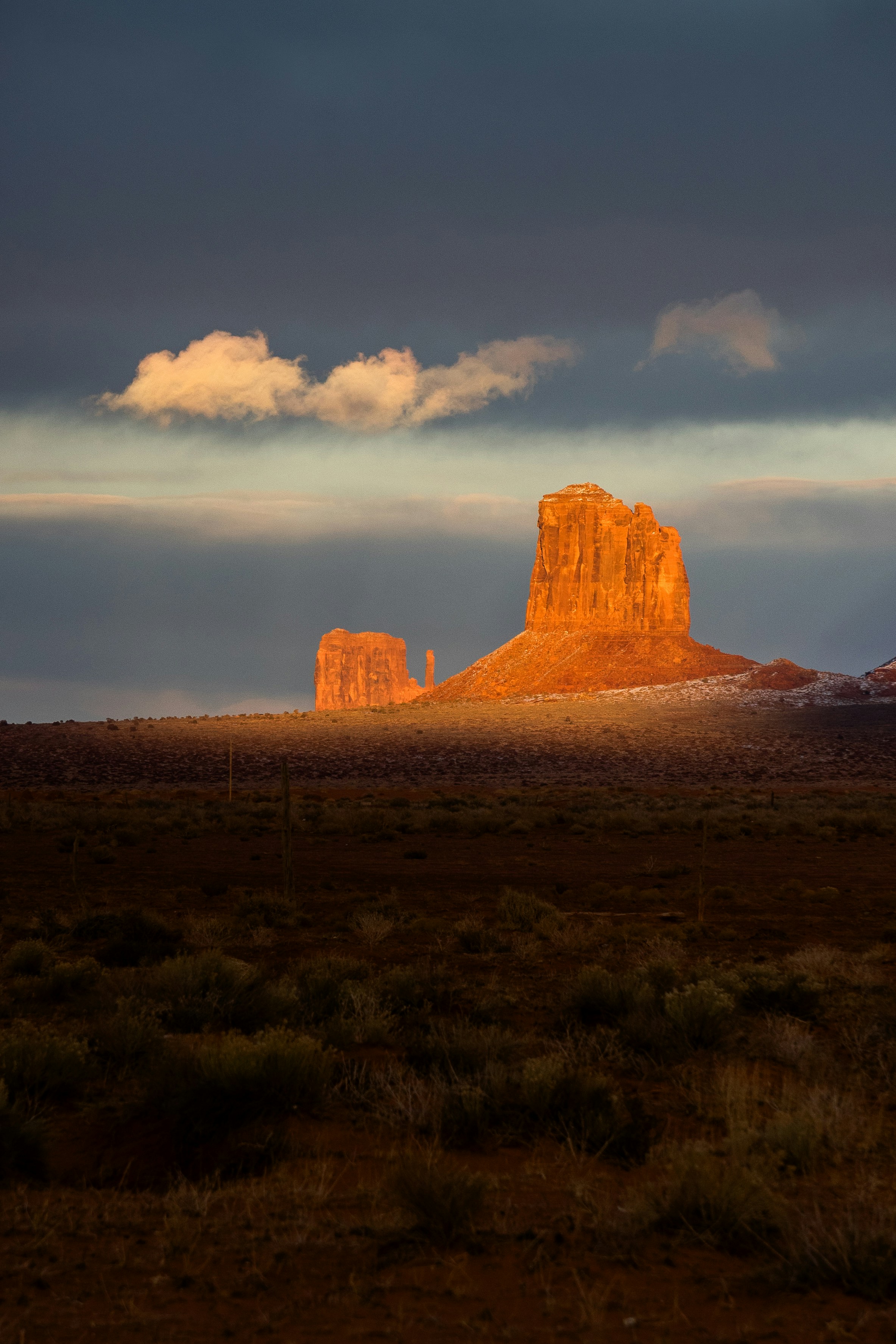 Ember Monoliths at Dusk