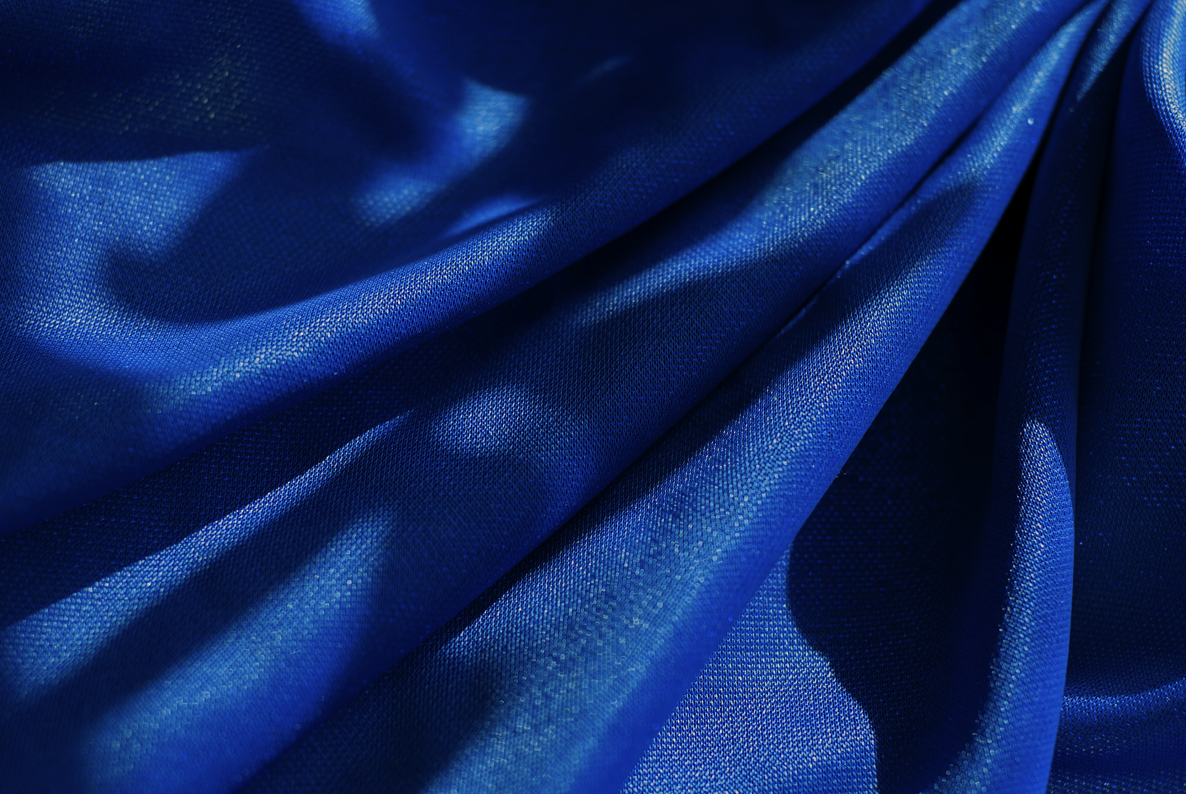 A close up of a blue fabric photo – Free Background Image on Unsplash