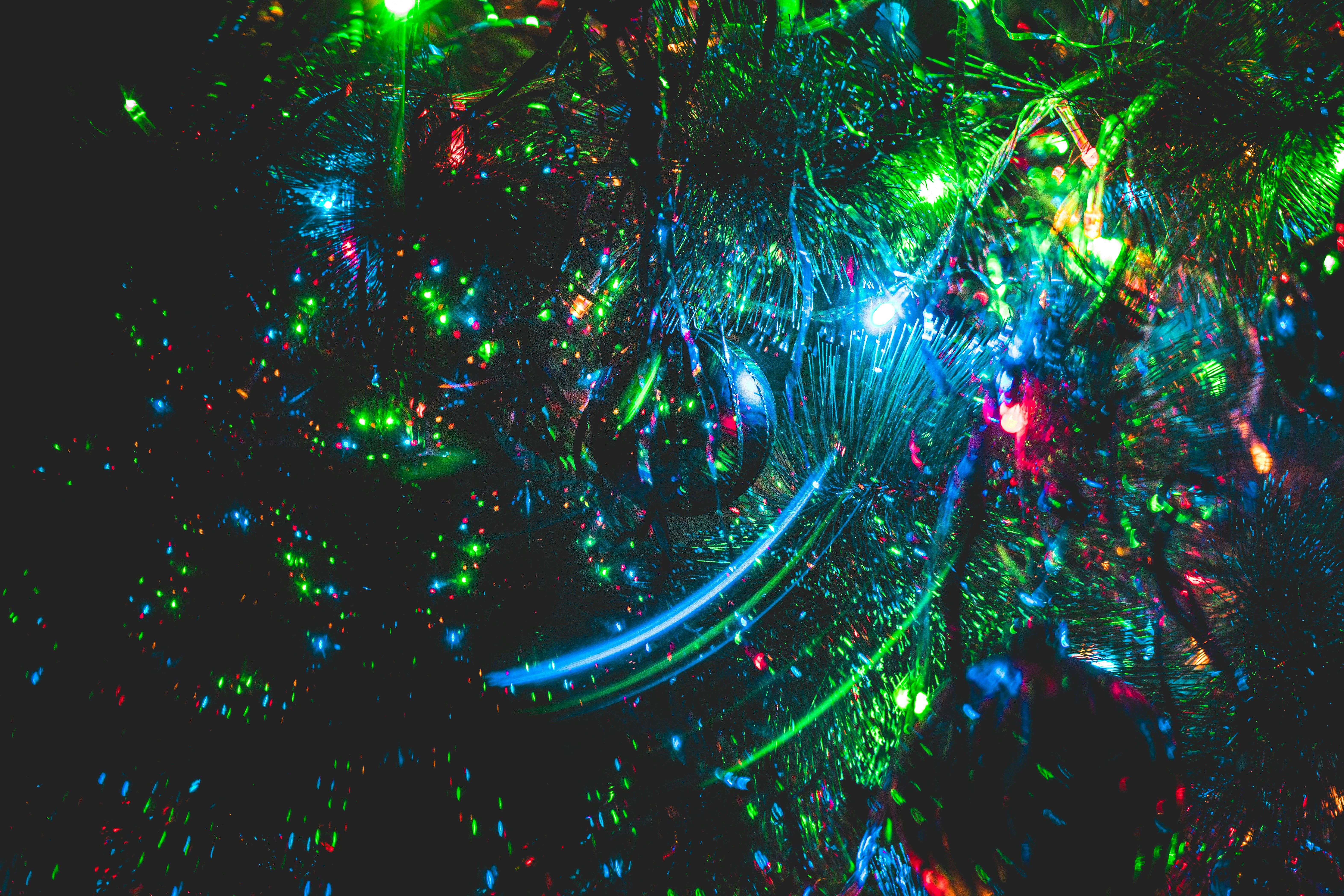 Luminous Fractals: A Kaleidoscope of Nighttime LEDs
