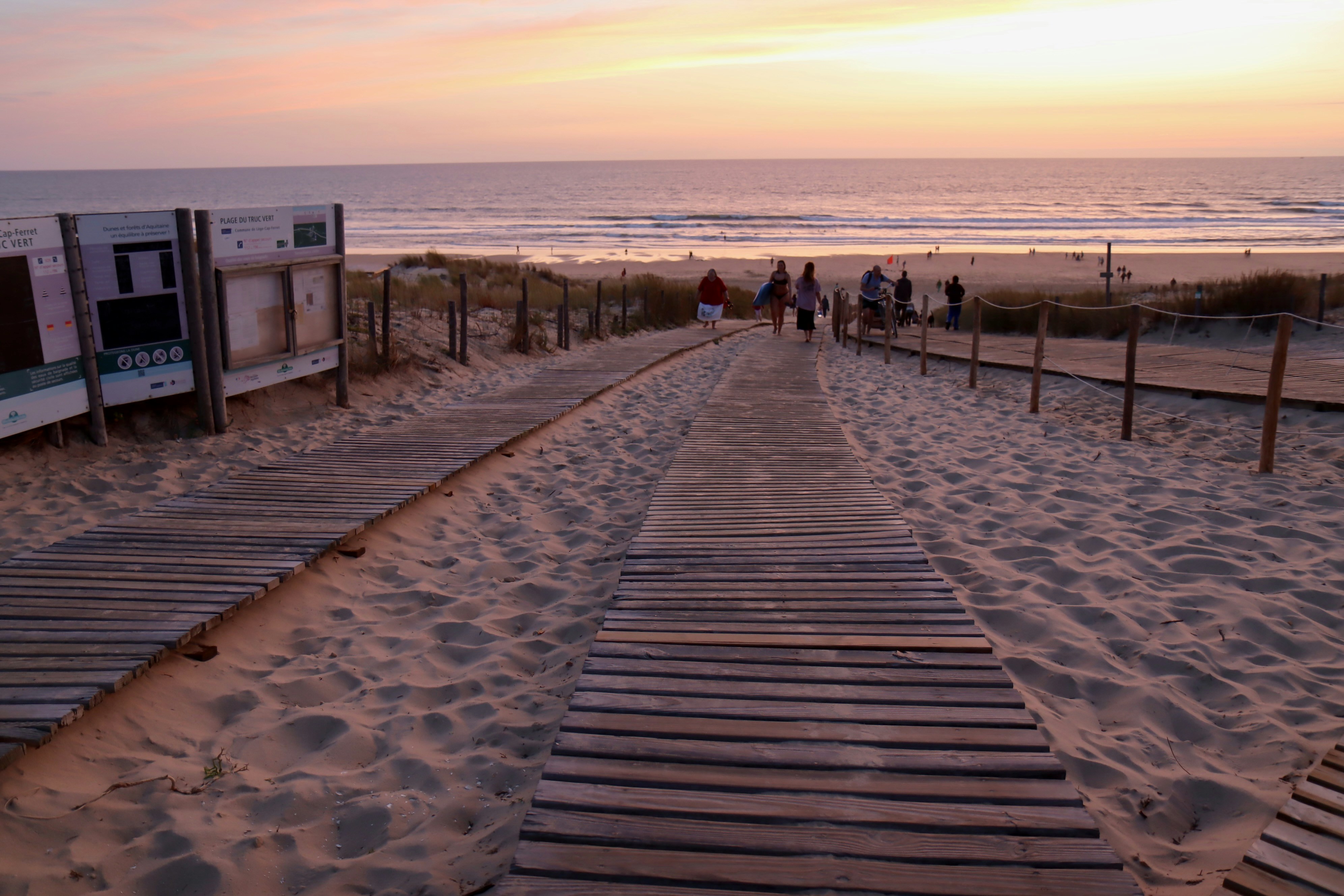 Dusk Path to the Sea: A Gentle Walk Toward the Horizon