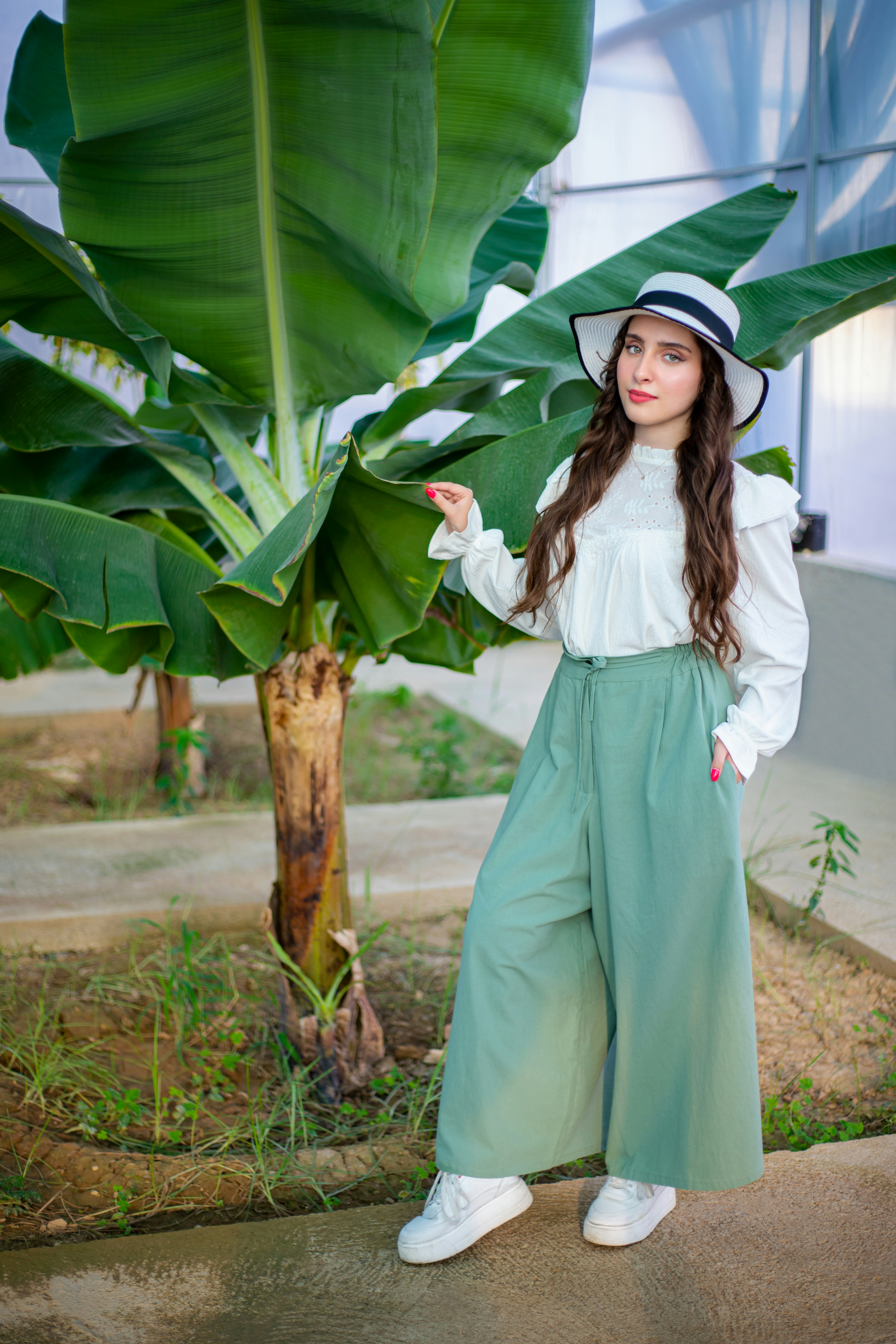 Elegance Amidst Nature's Greenery