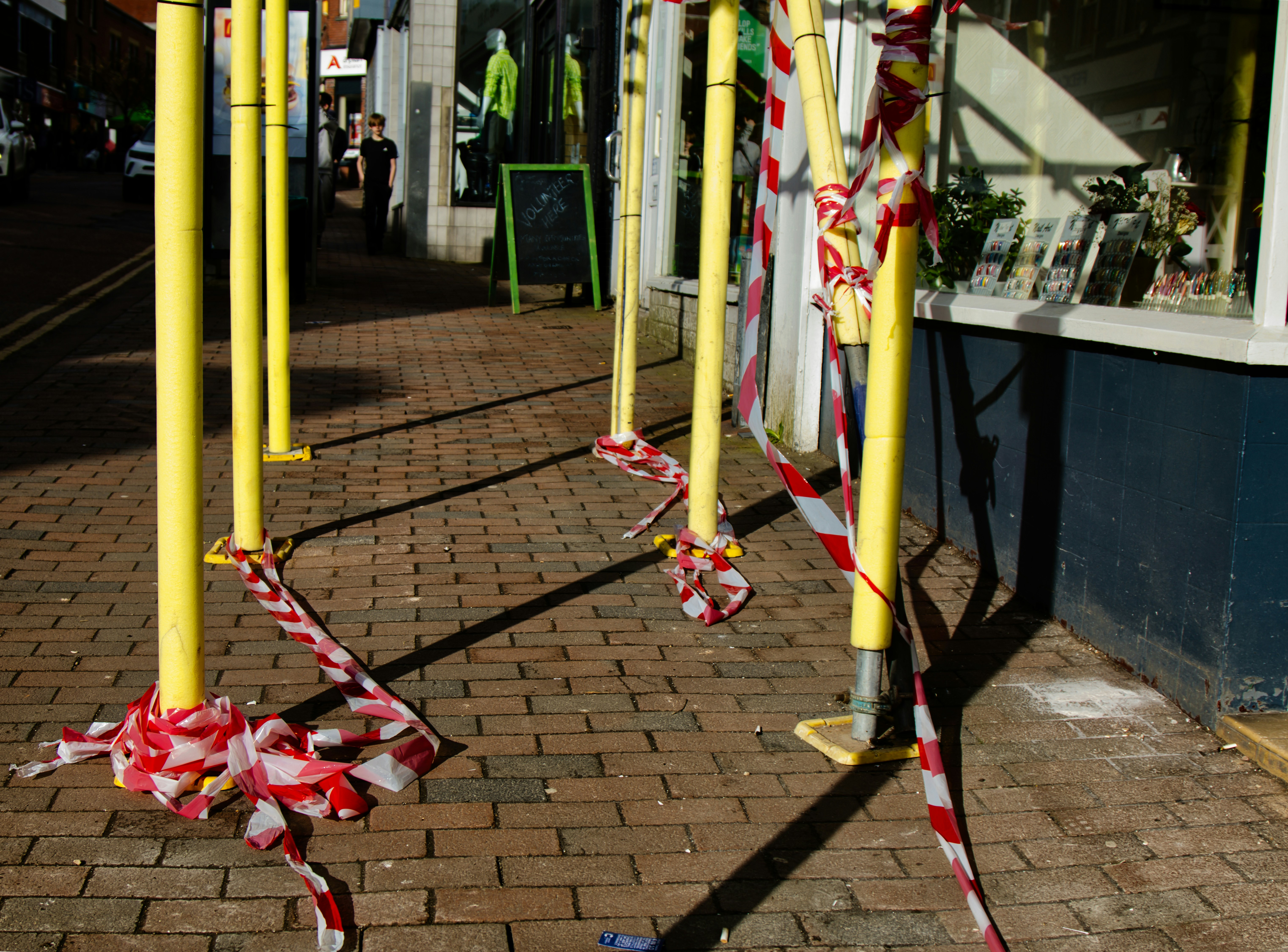 Urban Interruption: The Dance of Caution Tape