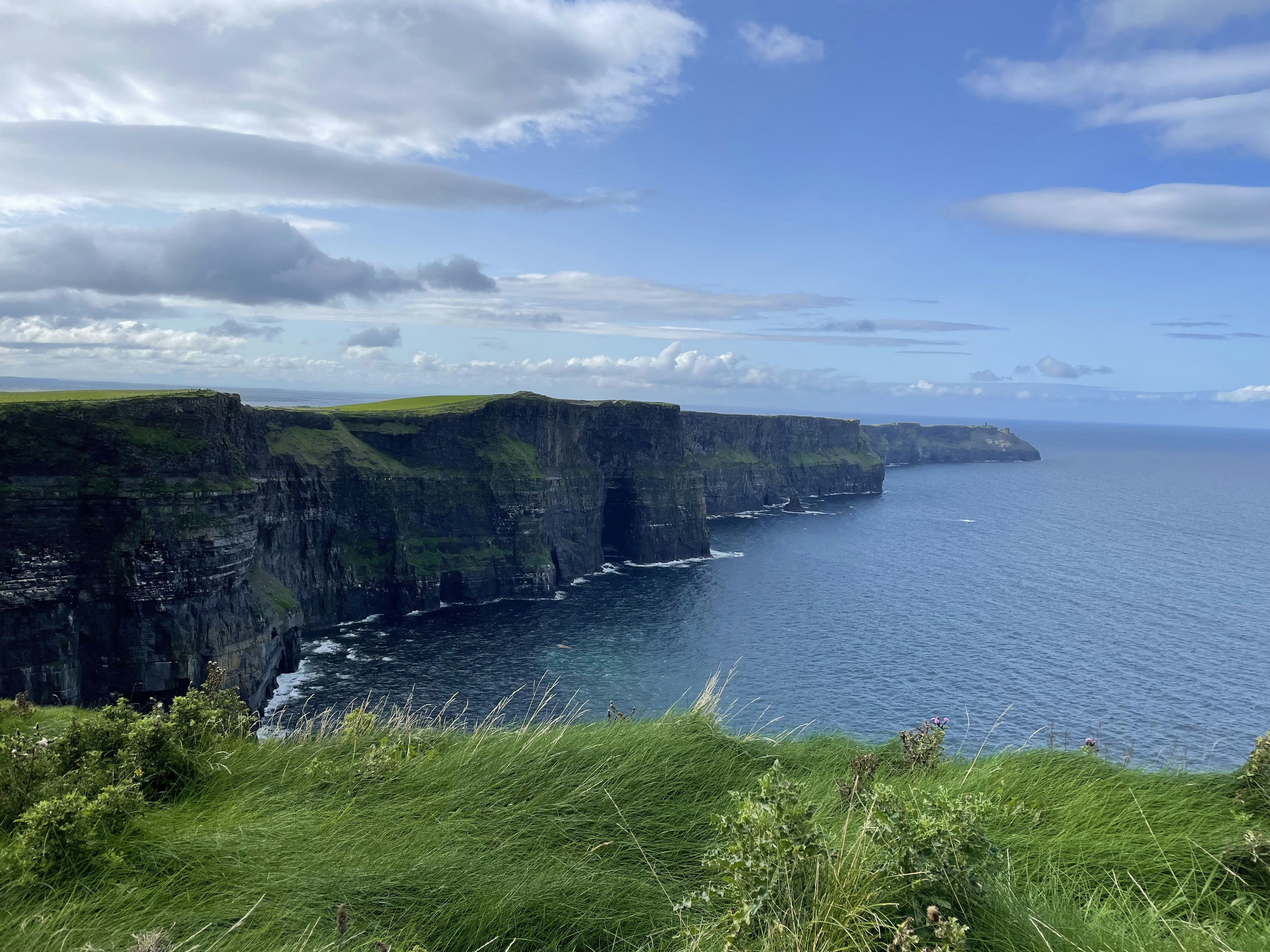 A scenic view of the ocean and cliffs photo – Free Human Image on Unsplash
