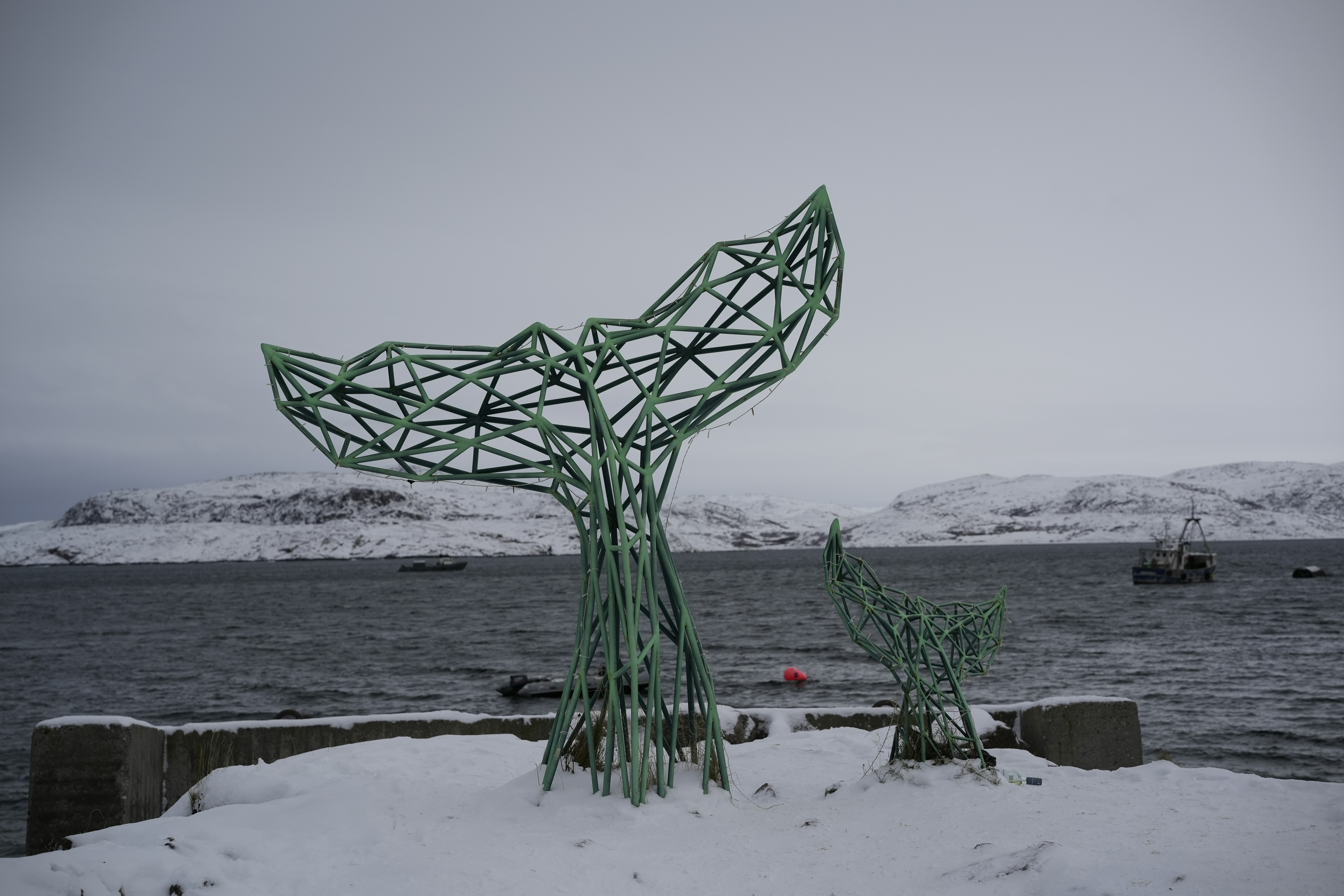 Geometric Whale at the Icy Crossroads