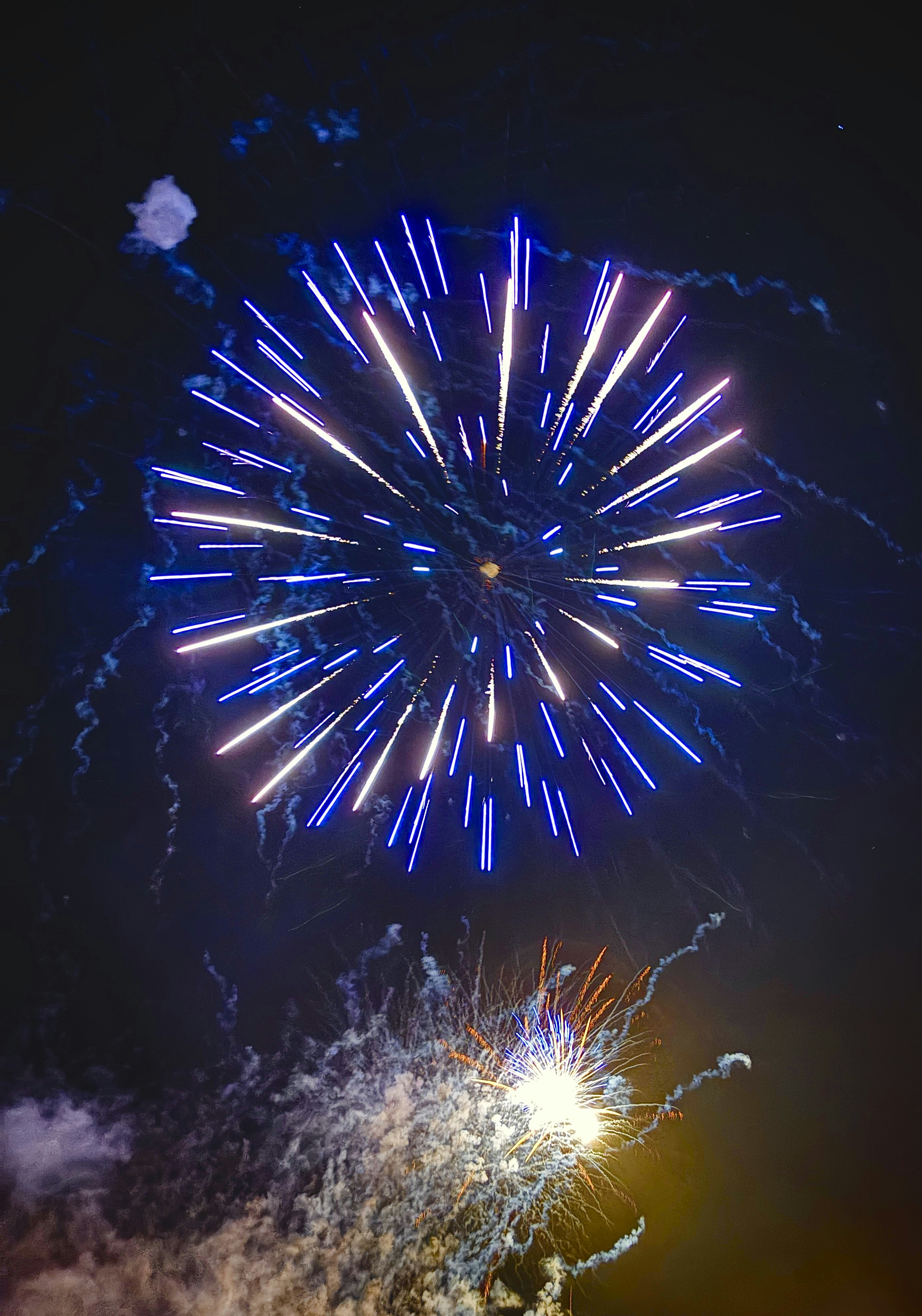 A colorful fireworks display in the night sky photo – Free Bright Image ...
