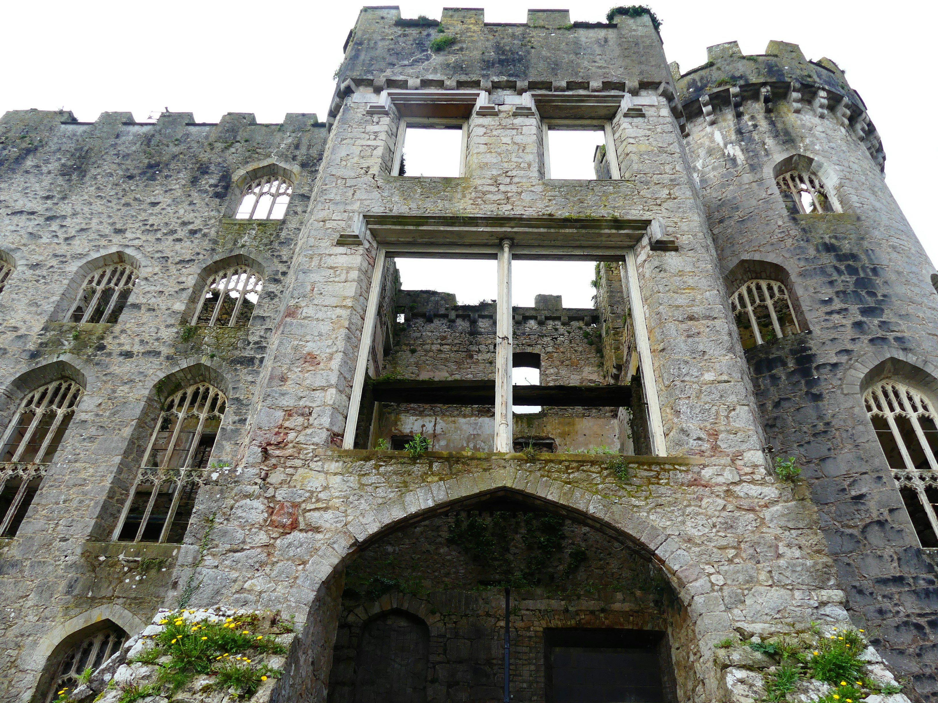Grwych Castle, North Wales, UK