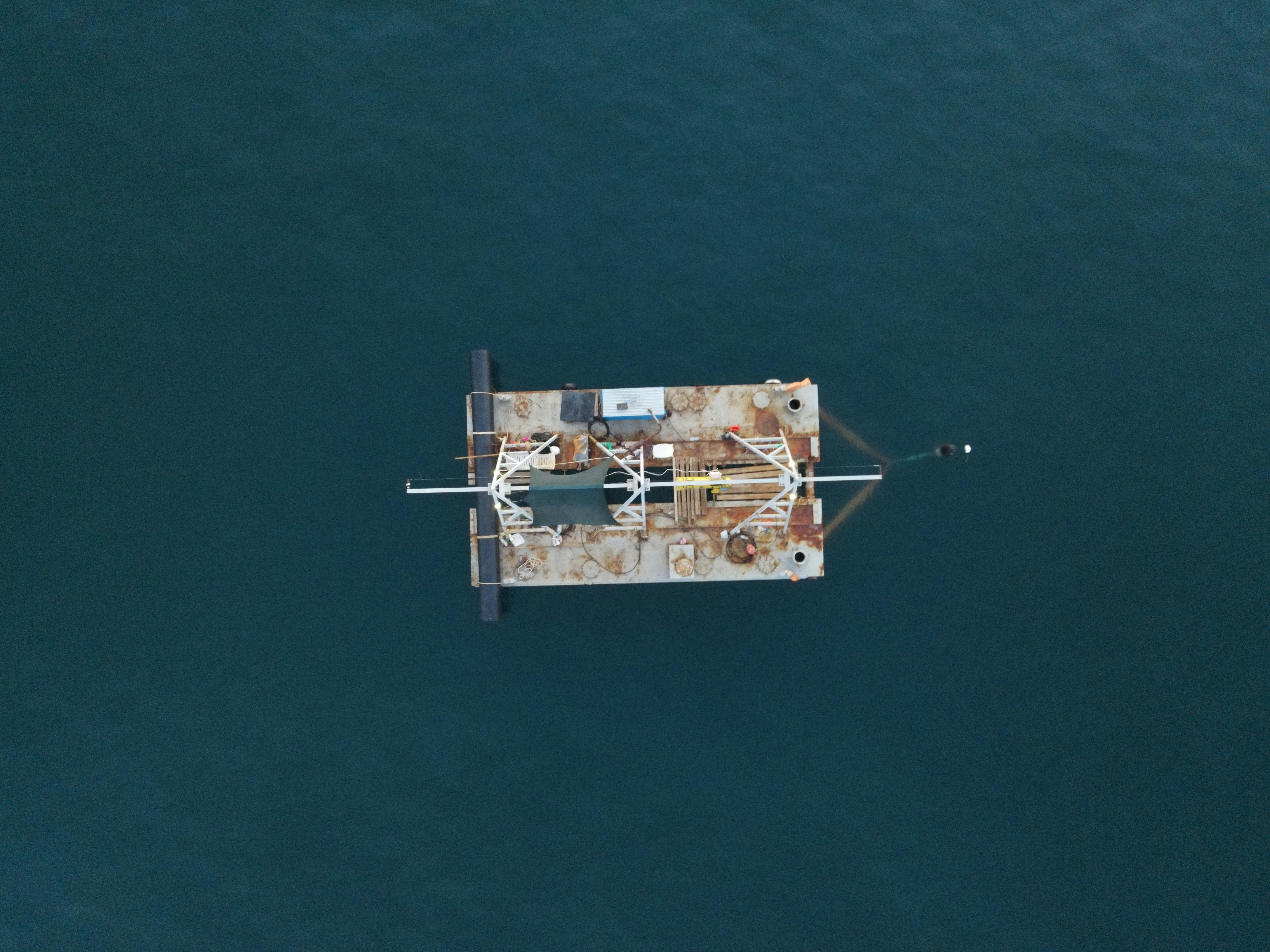 Aerial Perspective on Maritime Machinery
